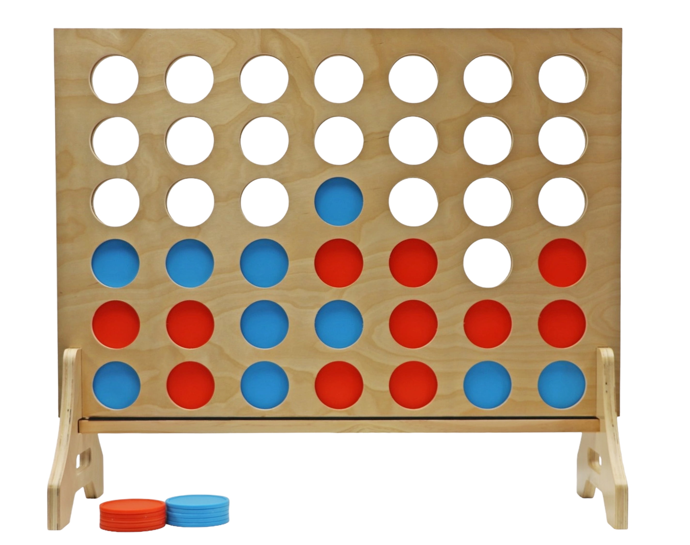 Tailgating Pros Premium Giant Four in a Row with Carrying Case - Jumbo ...