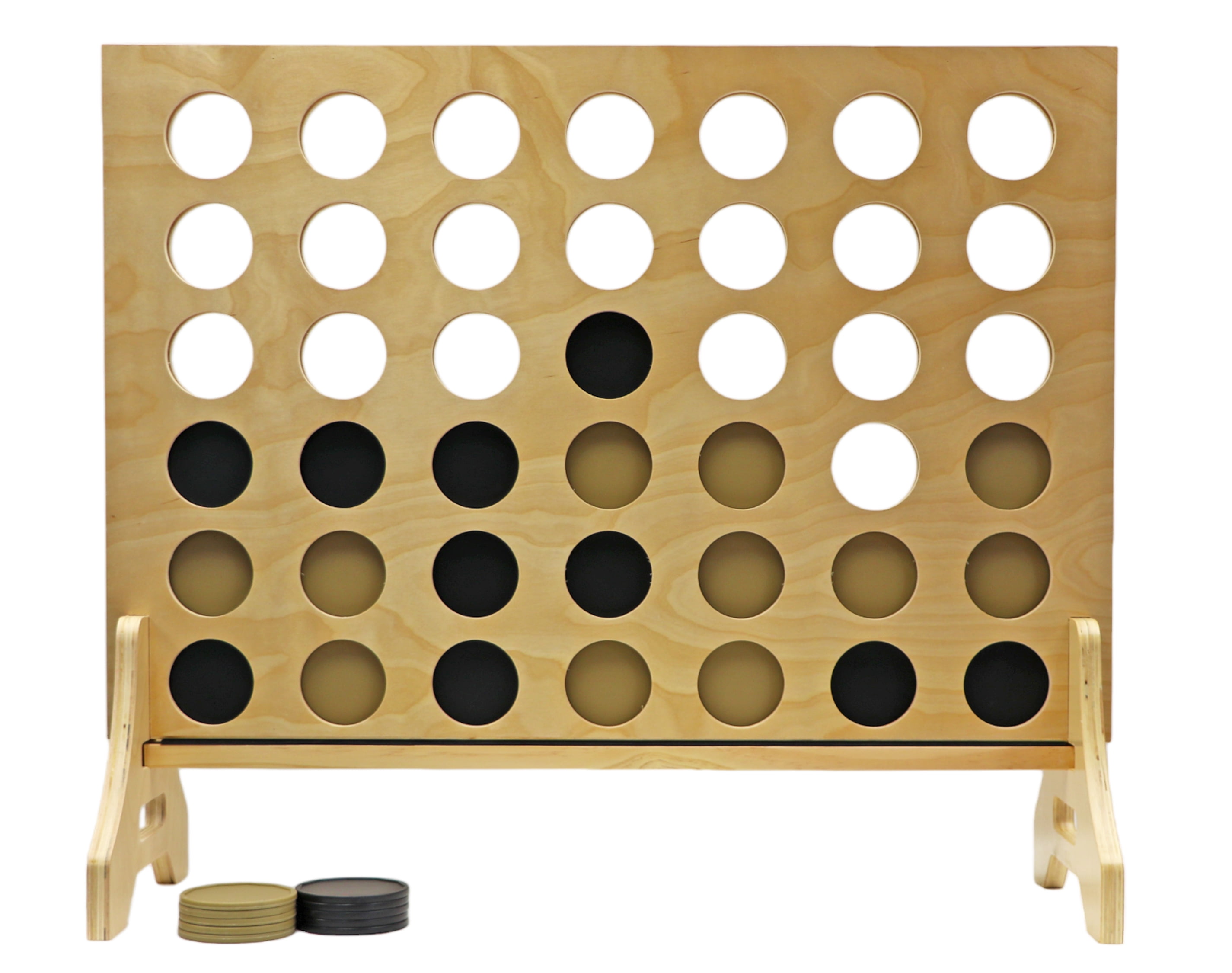Tailgating Pros Premium Giant Four in a Row with Carrying Case - Jumbo ...