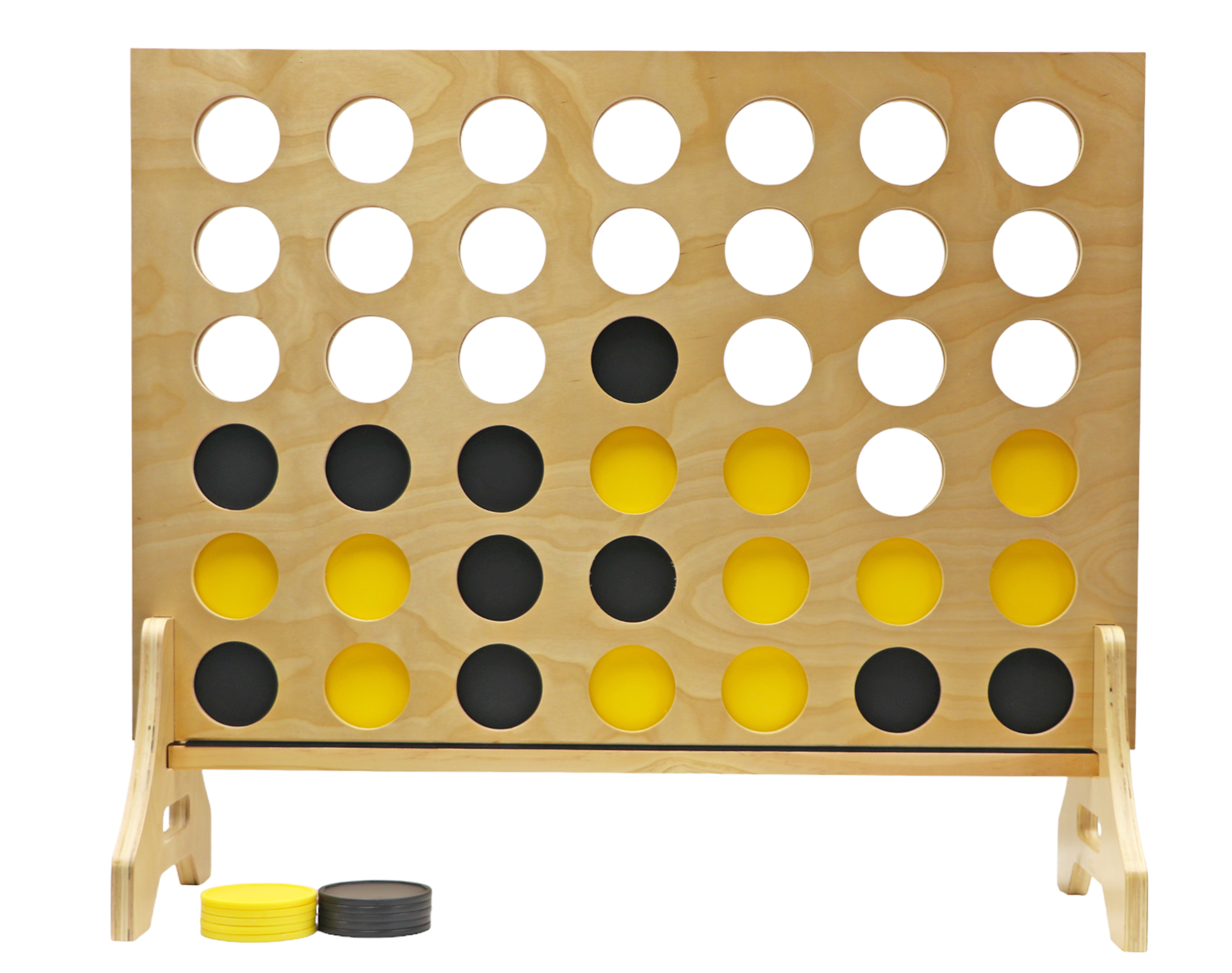 Tailgating Pros Premium Giant Four in a Row with Carrying Case - Jumbo ...