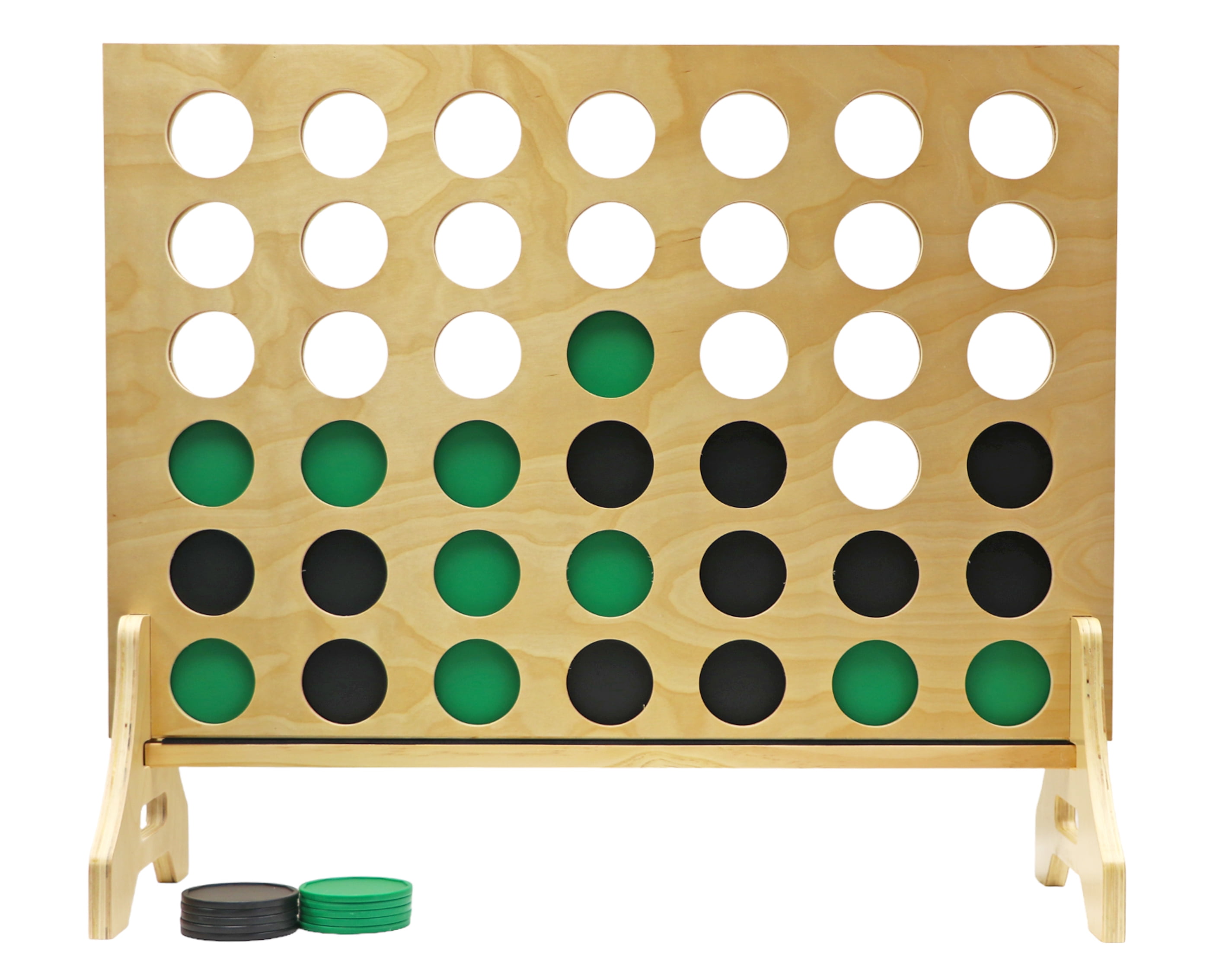 Tailgating Pros Premium Giant Four in a Row with Carrying Case - Jumbo ...