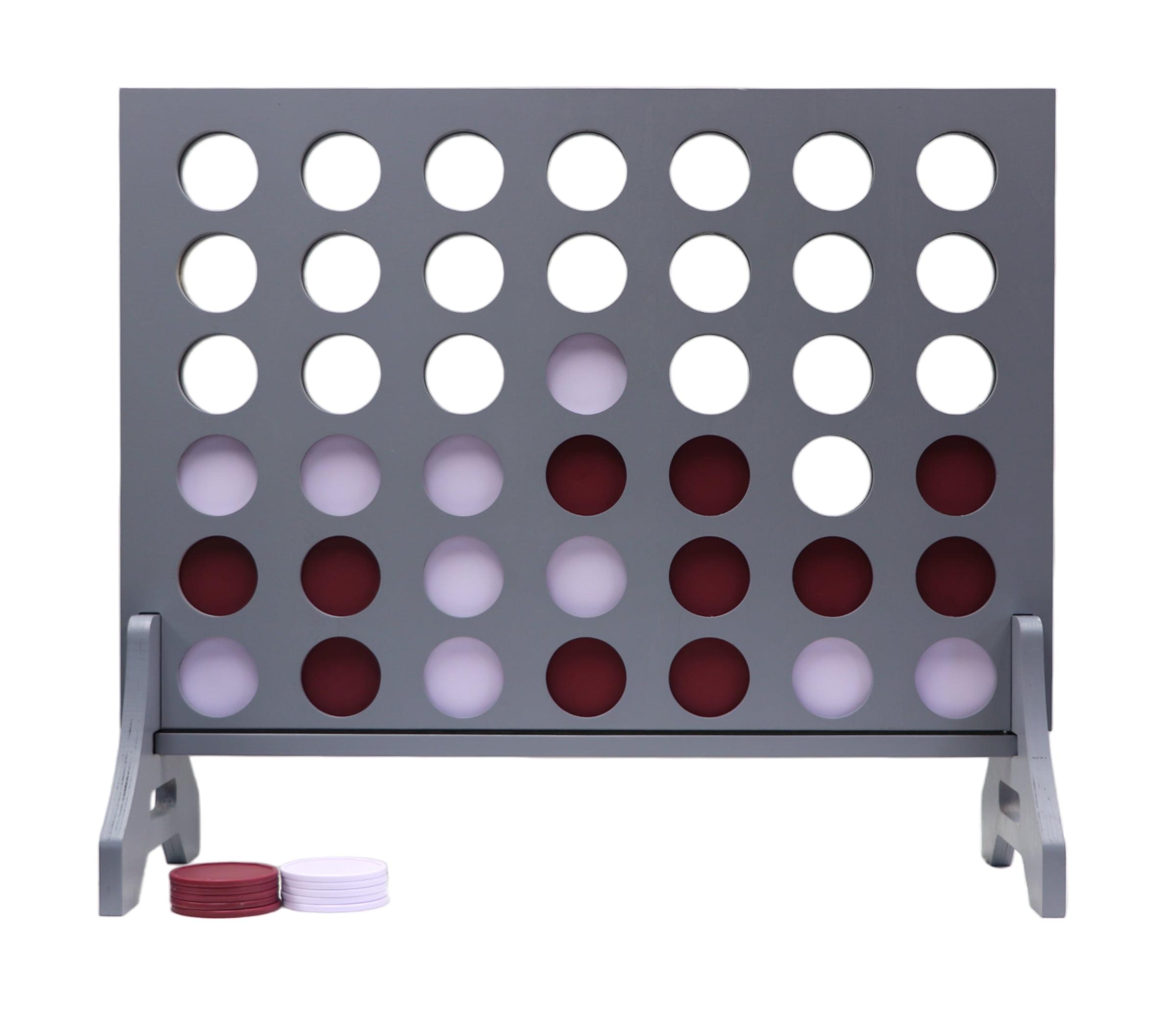 Tailgating Pros Premium Giant Four in a Row with Carrying Case - Jumbo ...