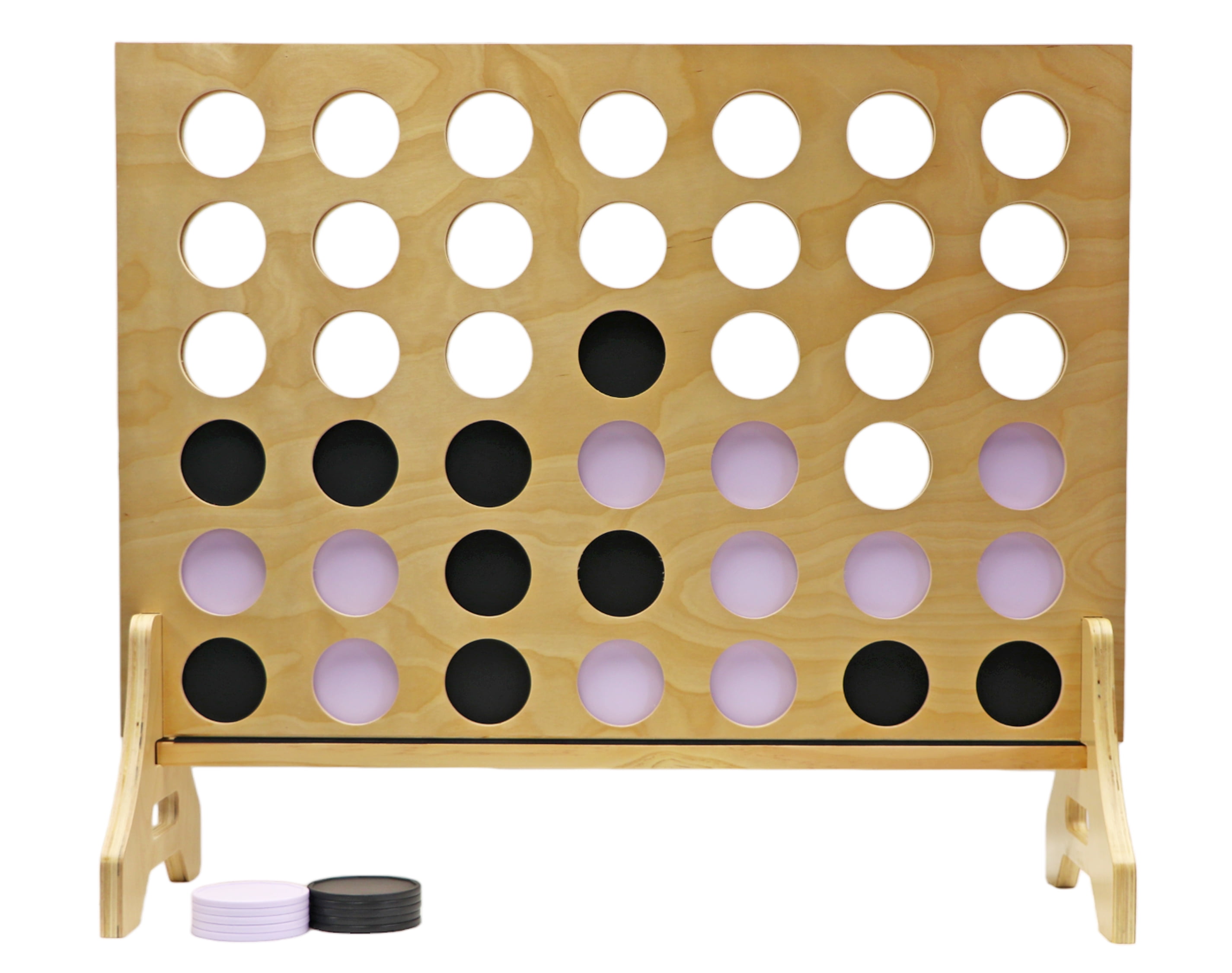 Tailgating Pros Premium Giant Four in a Row with Carrying Case - Jumbo ...