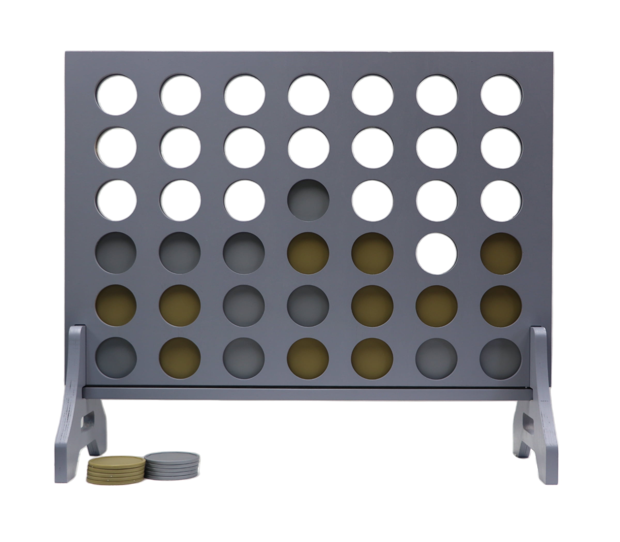 Tailgating Pros Premium Giant Four in a Row with Carrying Case - Jumbo ...