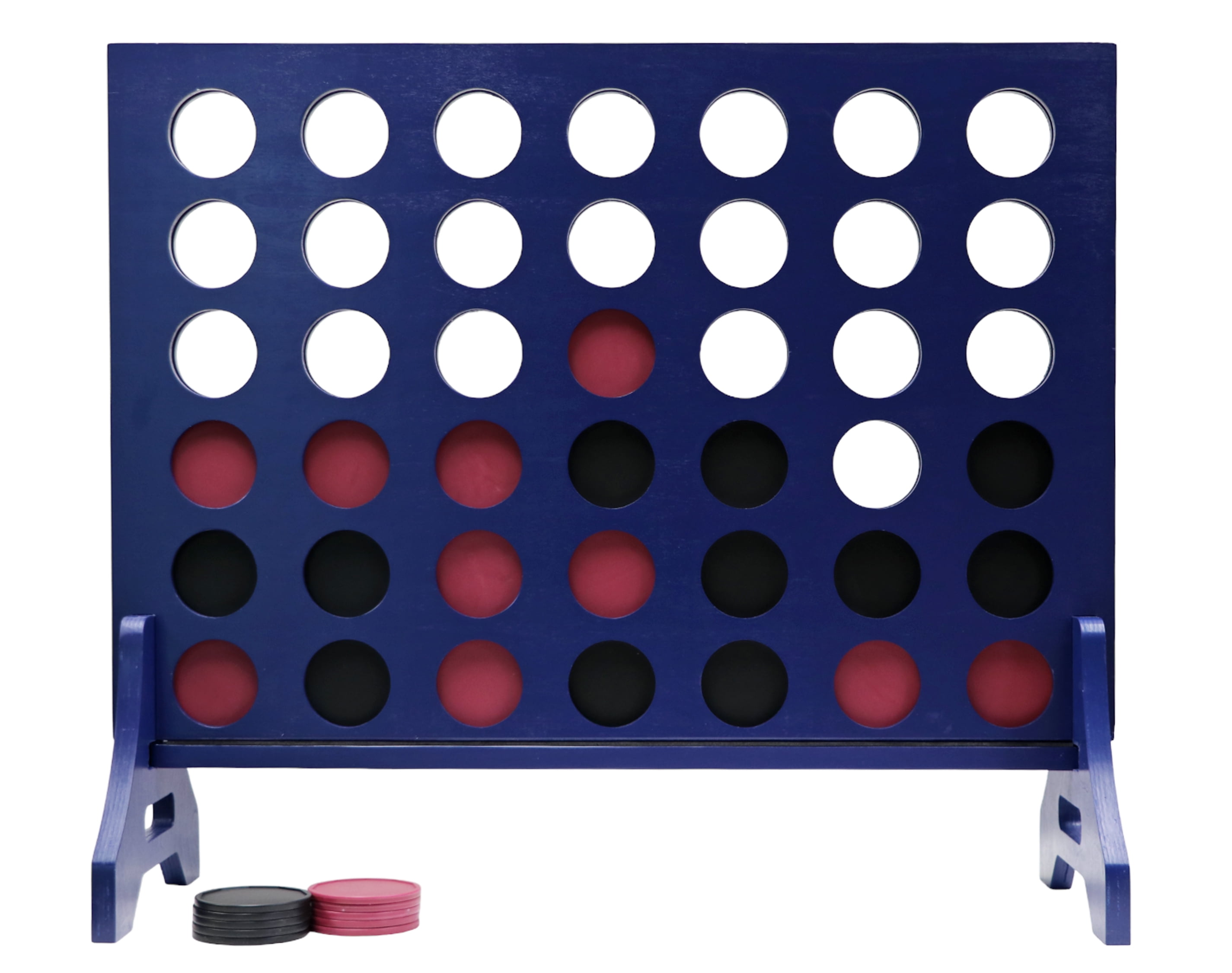 Tailgating Pros Premium Giant Four in a Row with Carrying Case - Jumbo ...