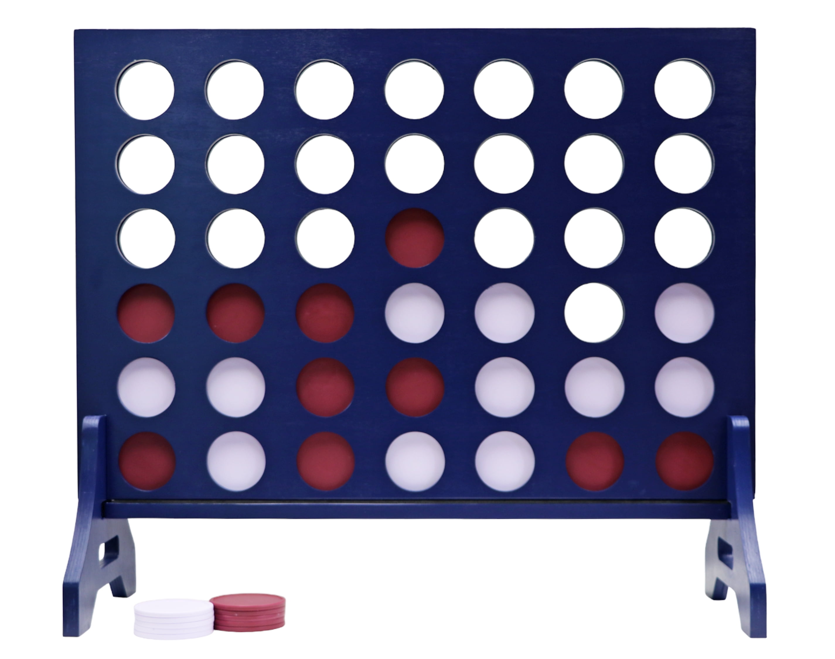 Tailgating Pros Premium Giant Four in a Row with Carrying Case - Jumbo ...