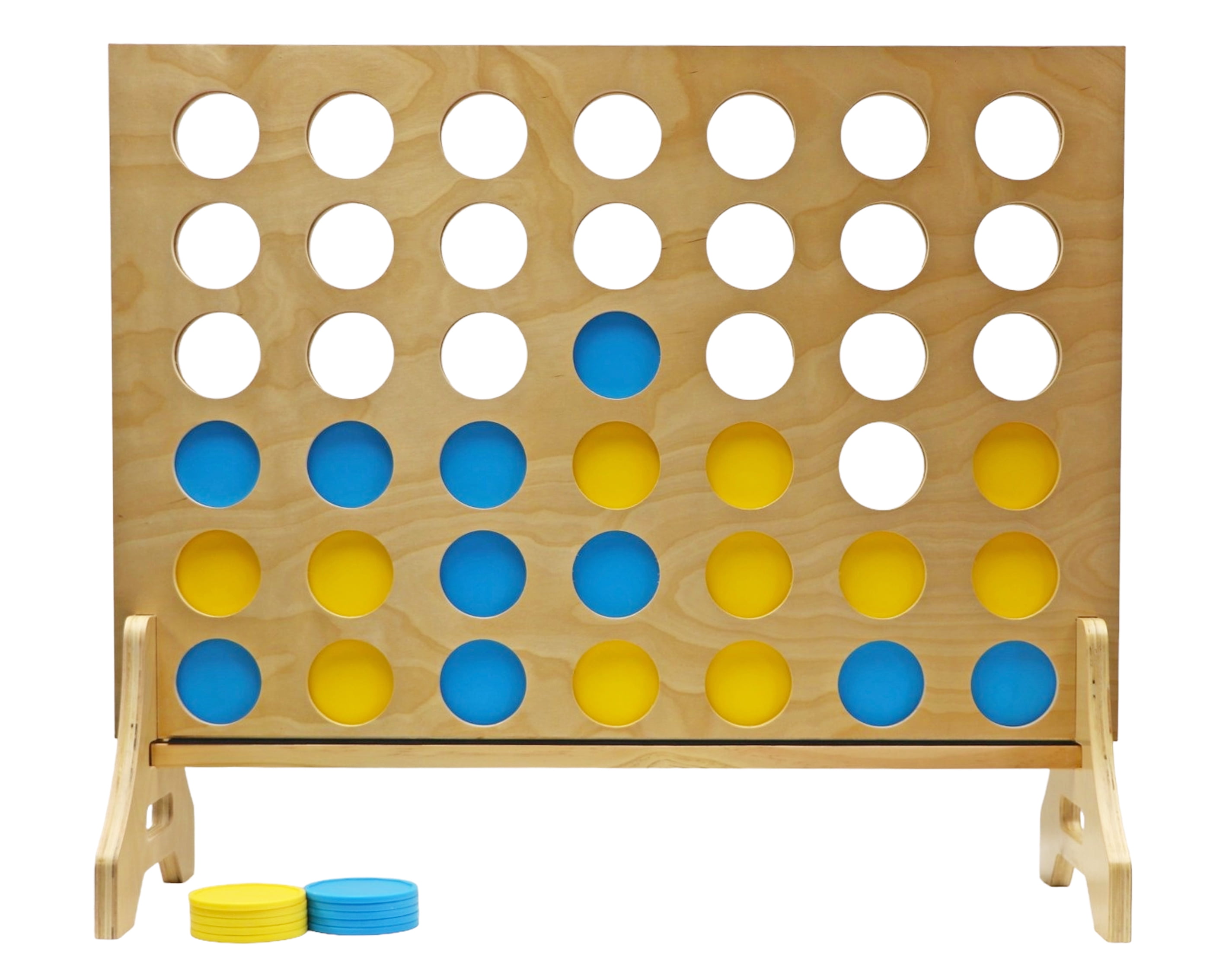 Tailgating Pros Premium Giant Four in a Row with Carrying Case - Jumbo ...