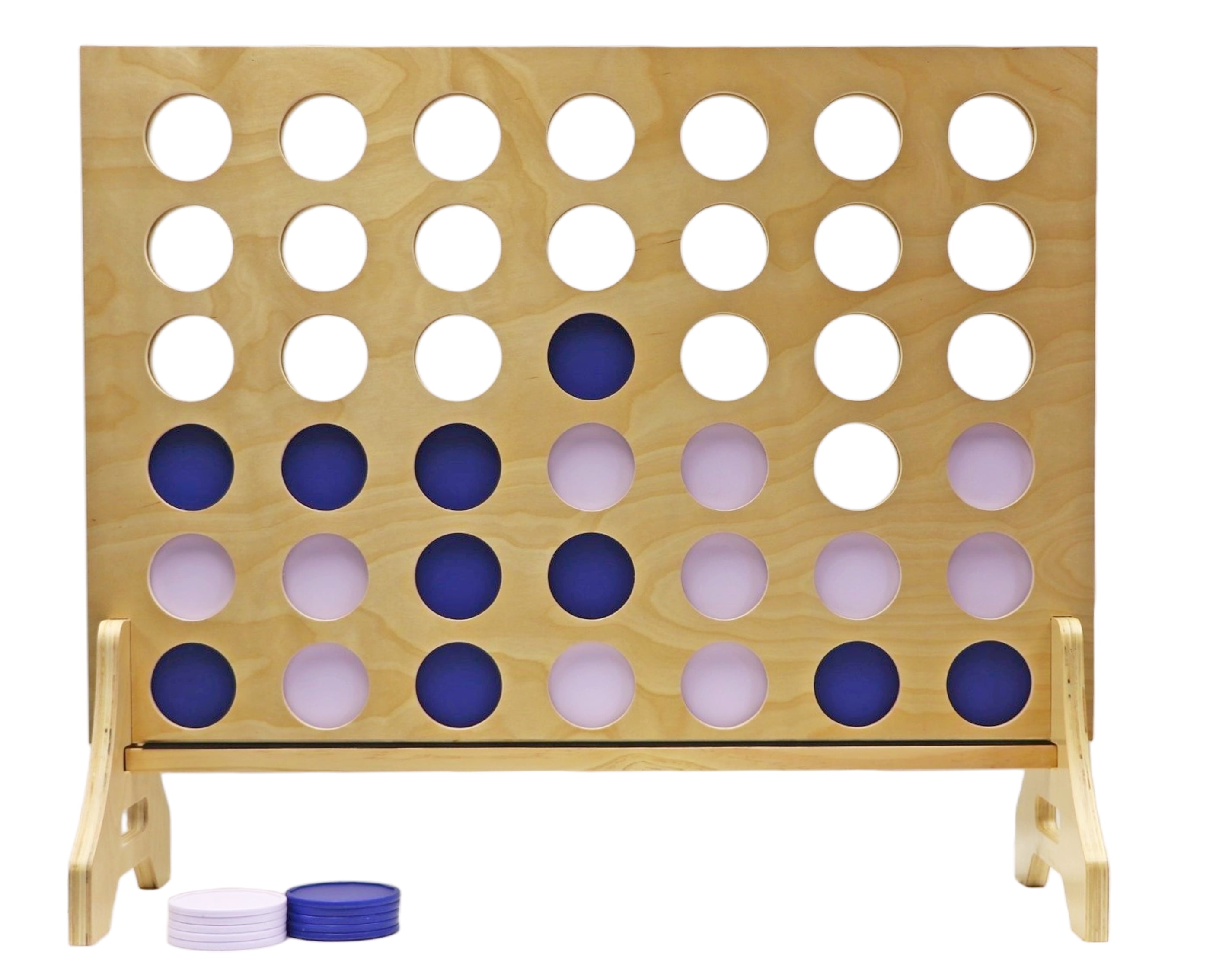 Tailgating Pros Premium Giant Four in a Row with Carrying Case - Jumbo ...