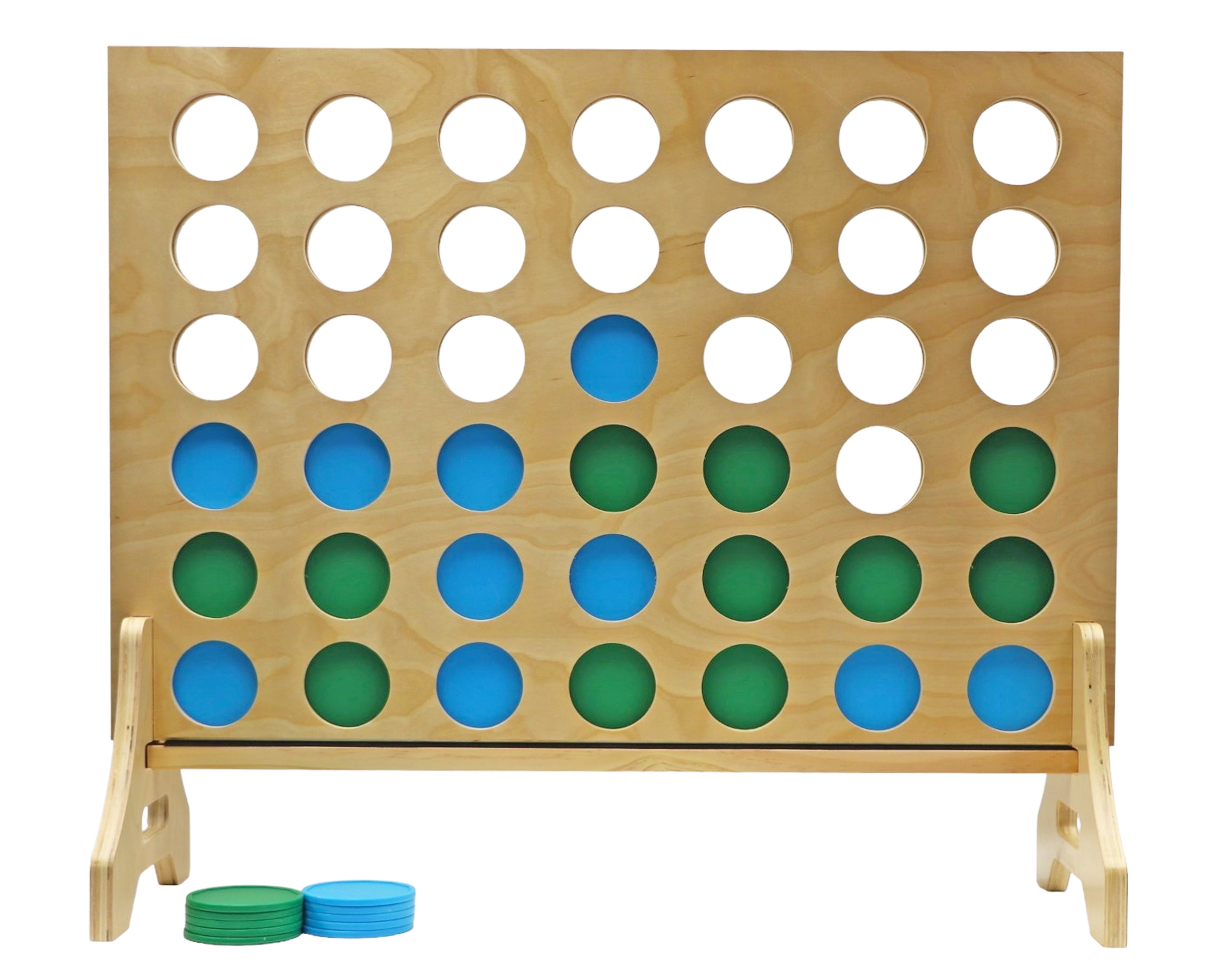 Tailgating Pros Premium Giant Four in a Row with Carrying Case - Jumbo ...