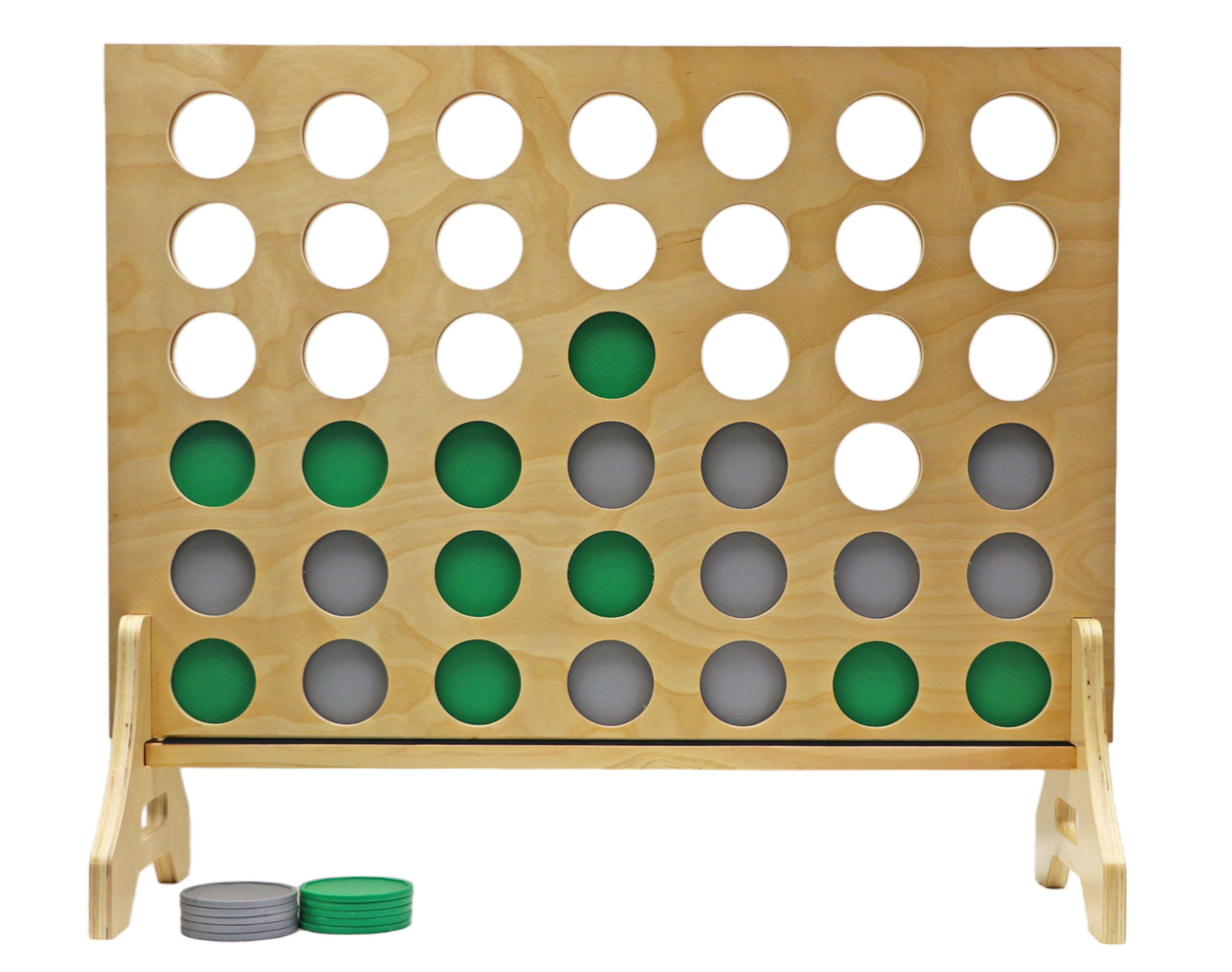 Tailgating Pros Premium Giant Four in a Row with Carrying Case - Jumbo Oversized Outdoor Yard ...