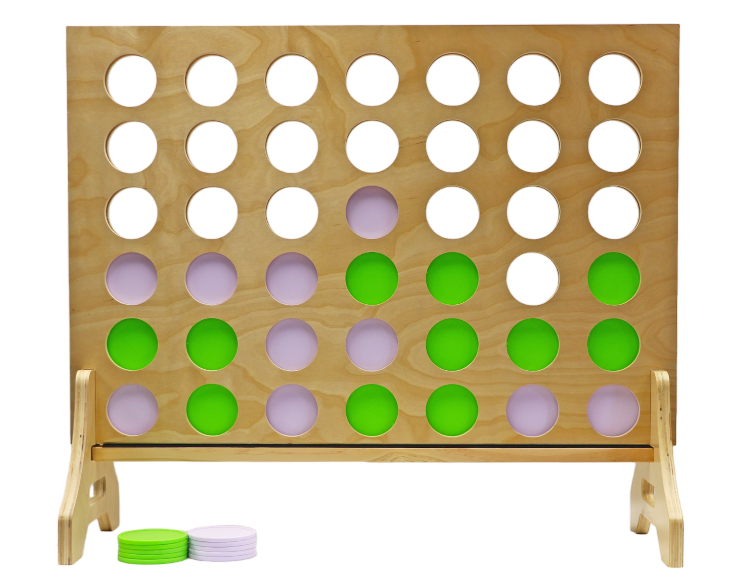 Tailgating Pros Premium Giant Four in a Row with Carrying Case - Jumbo ...