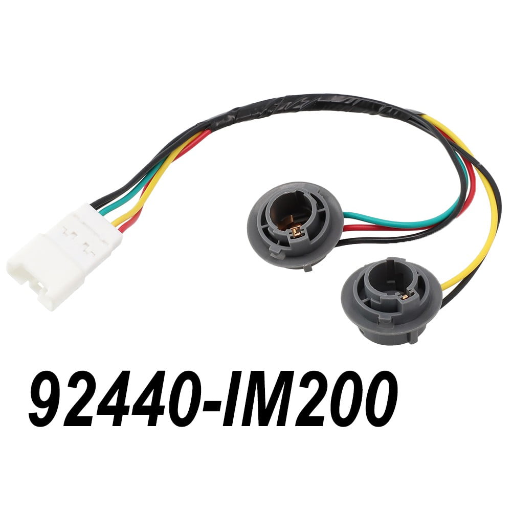 Taillight Socket Harness for Compatible Vehicle 2009-2013, Plug-and ...