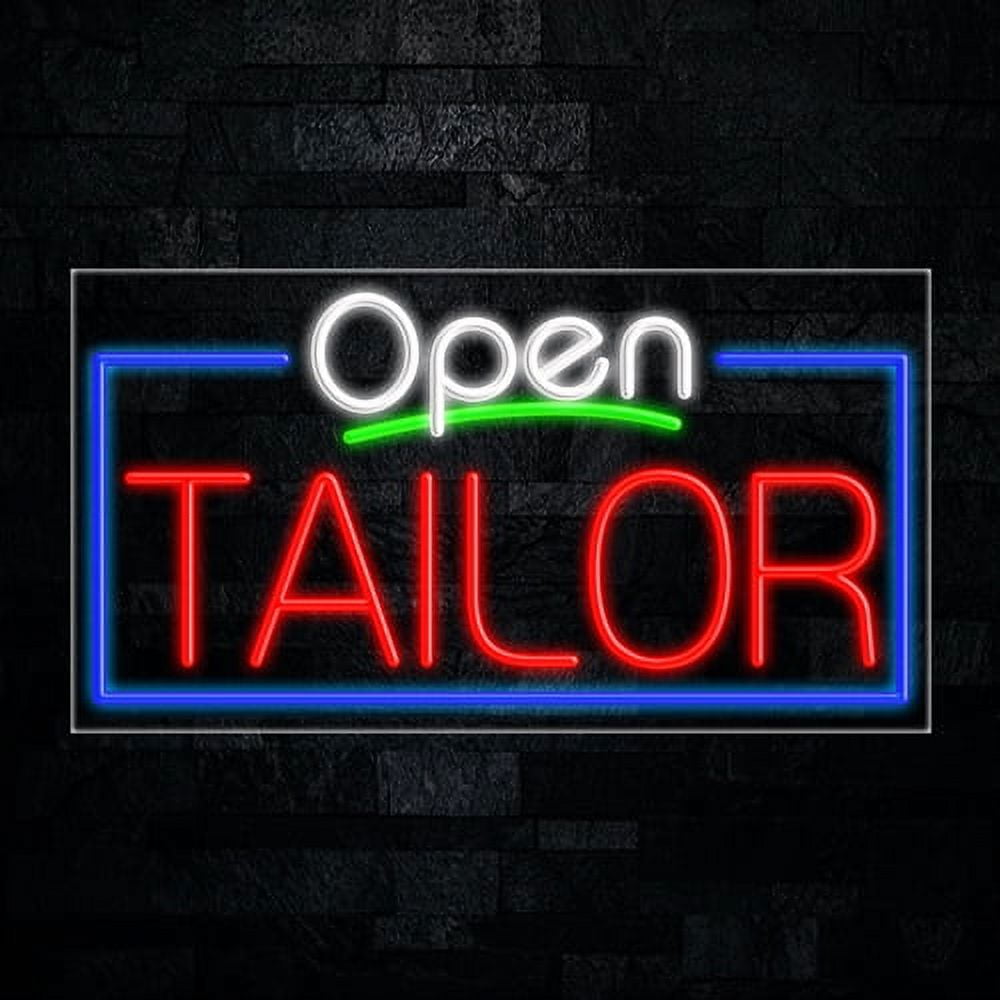 Tailor LED Neon Sign 33"L x 18"H #35875 - Walmart.com