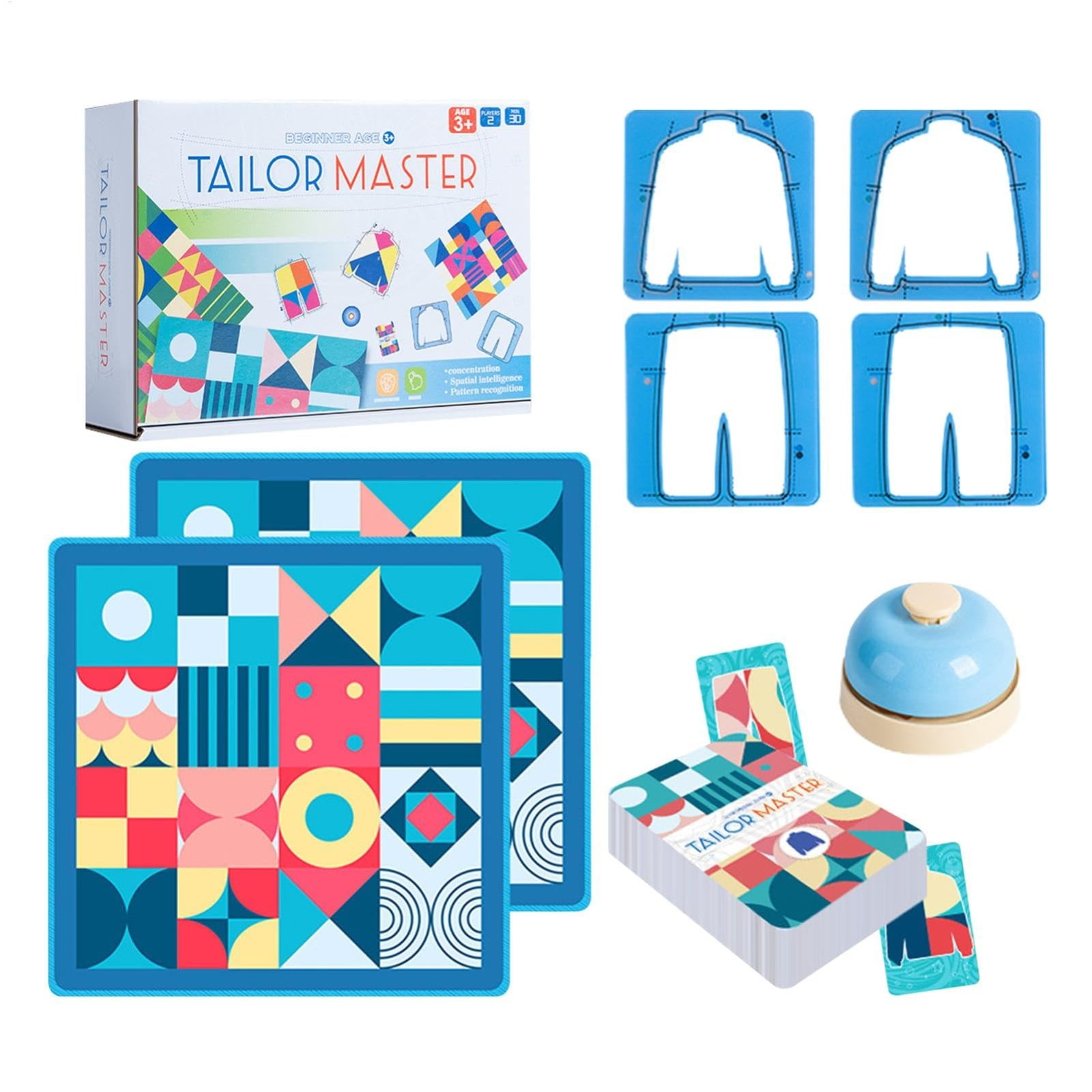 Tailor Master Puzzle Board Matching Game, Puzzle Toys Games Tailor ...