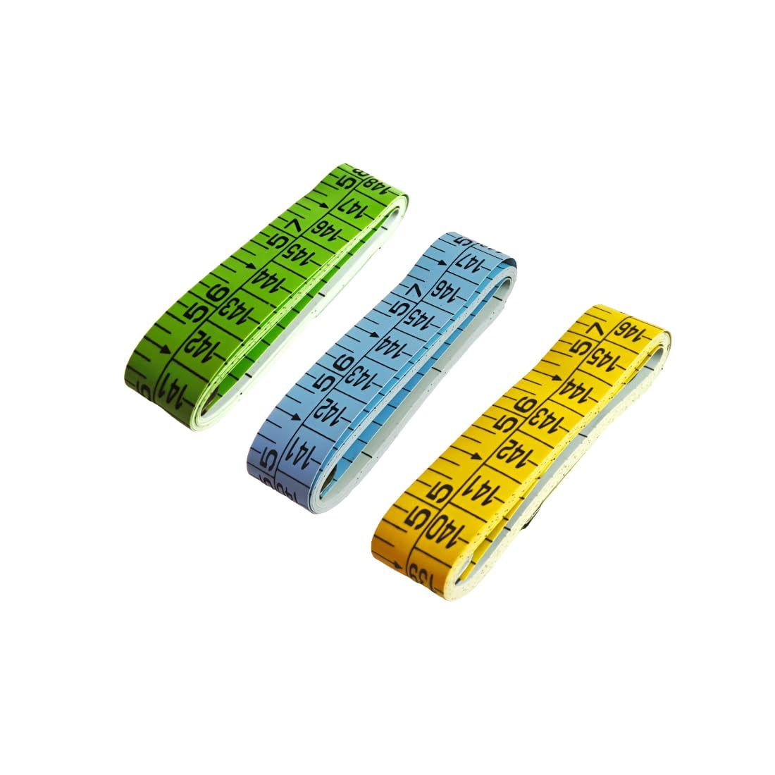 Tailor Measuring Tape Sewing Dual Colour Dual Side Tailoring Tape 5ft ...