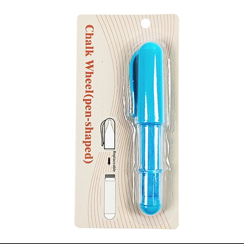 Tailor Sewings Fabric Chalk Marker Pen-shaped Chalk Wheel Erasable ...