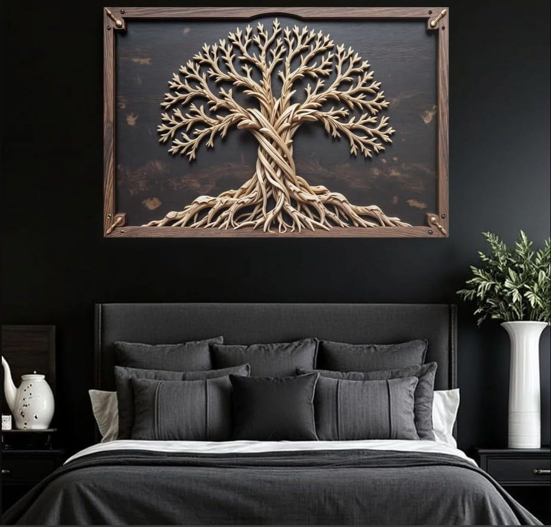 Tailored Canvases Tree of Life Wall Art II - Wall Art Decor of Tree of ...
