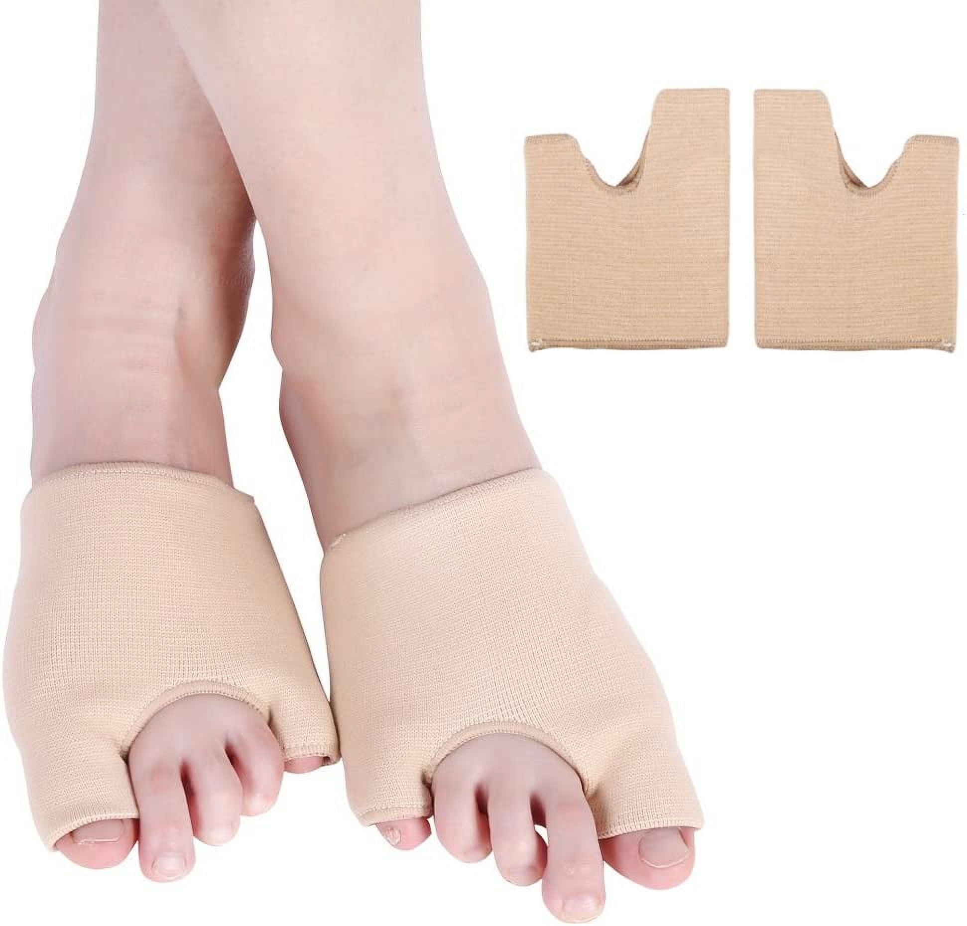 Tailors Bunion Corrector & Pinky Toe Relief Pad - Silicone Gel Pads ...