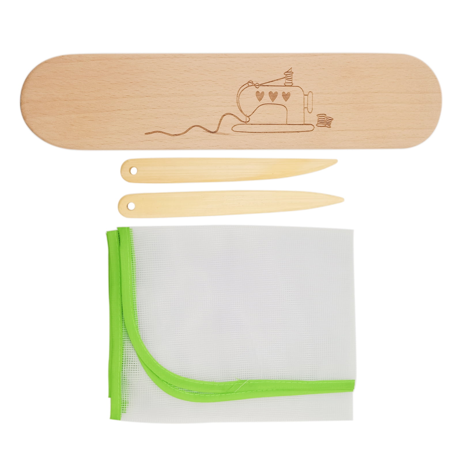 Tailors Clapper with Point Turner Presser Ironing Mat Scaled Hardwood ...