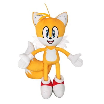 Tails Cuddle Pillow – Sonic the Hedgehog Plush Character Pillow Toy ...
