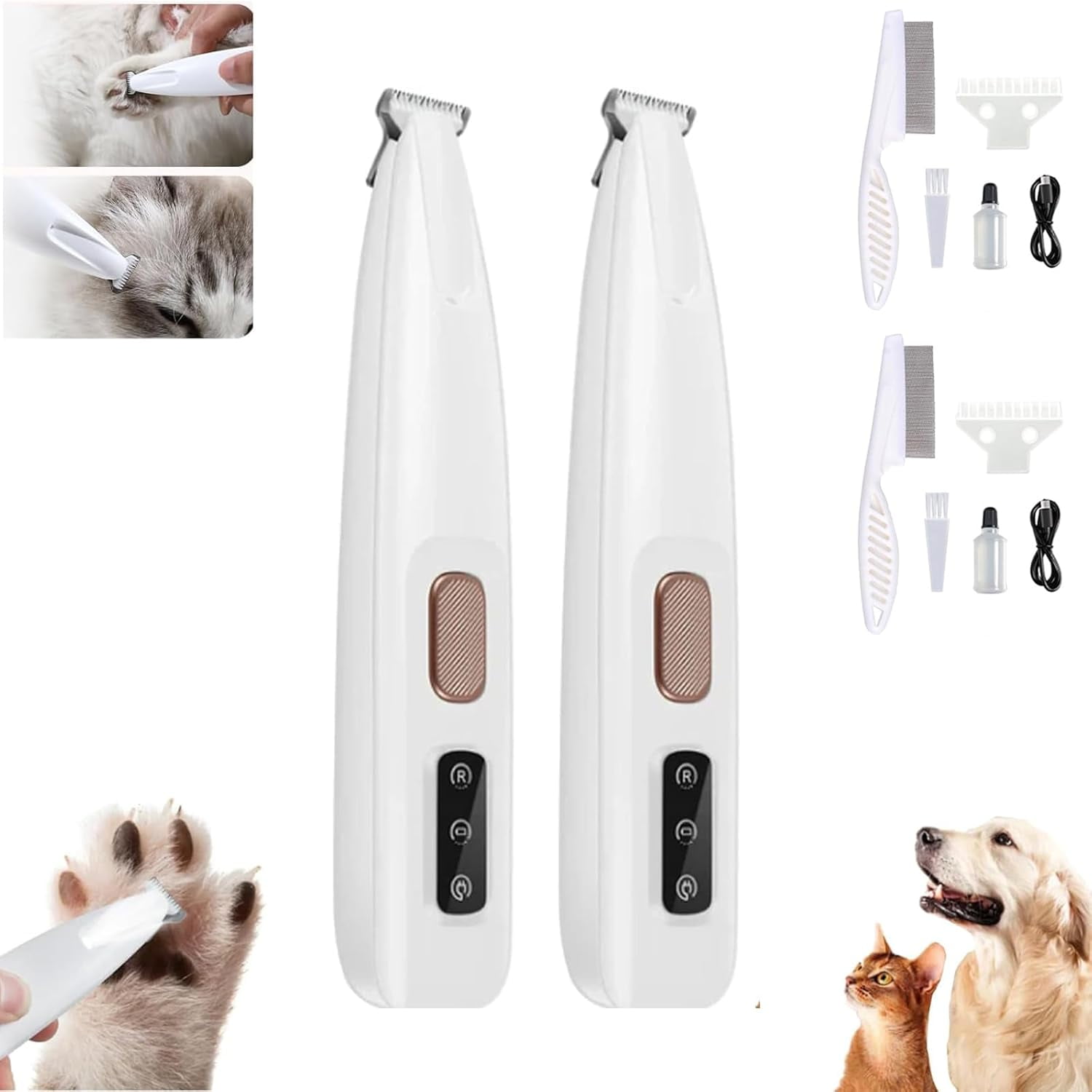 Tailseew Dog Paw Trimmer, Pet Micro Precision Trimmer, Paw Trimmer, Pet ...