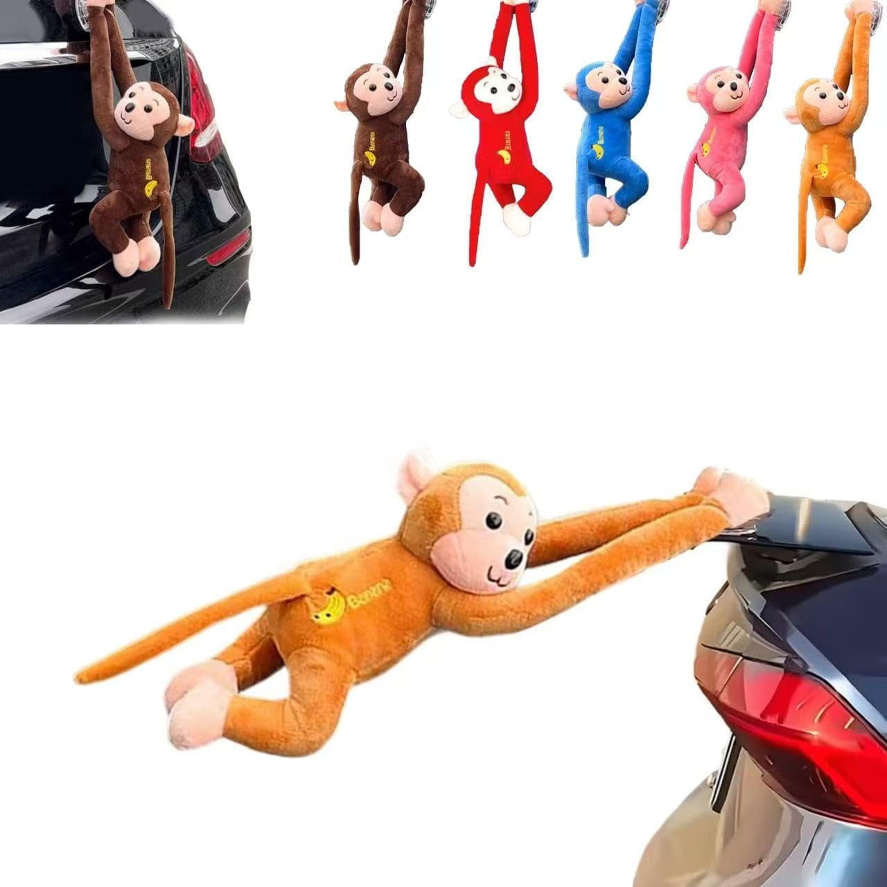 Tailwind Monkey Squad, Tailwind Monkey for Cars, Hanging Monkey Stuffed ...
