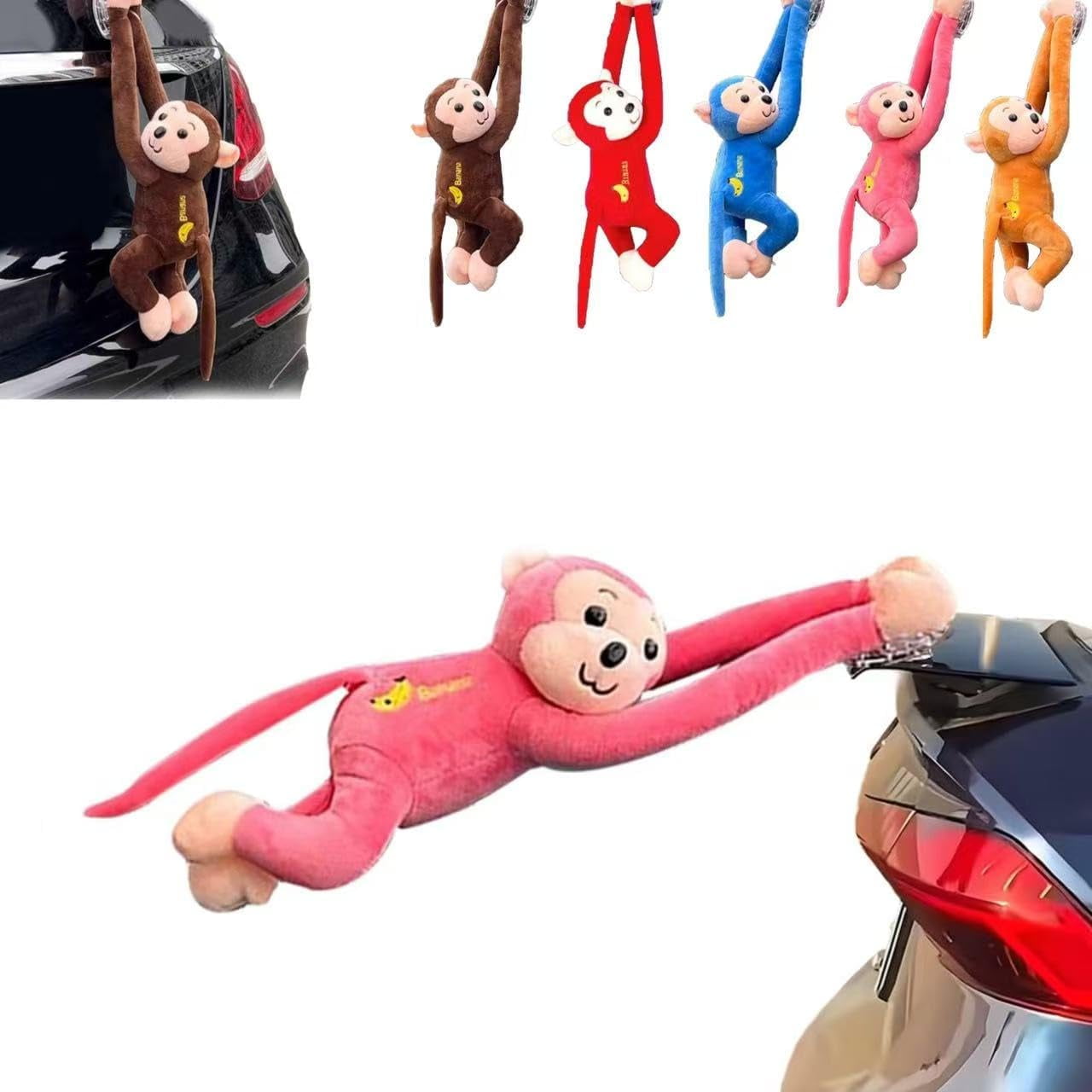 Tailwind Monkey Squad, Tailwind Monkey for Cars, Hanging Monkey Stuffed ...