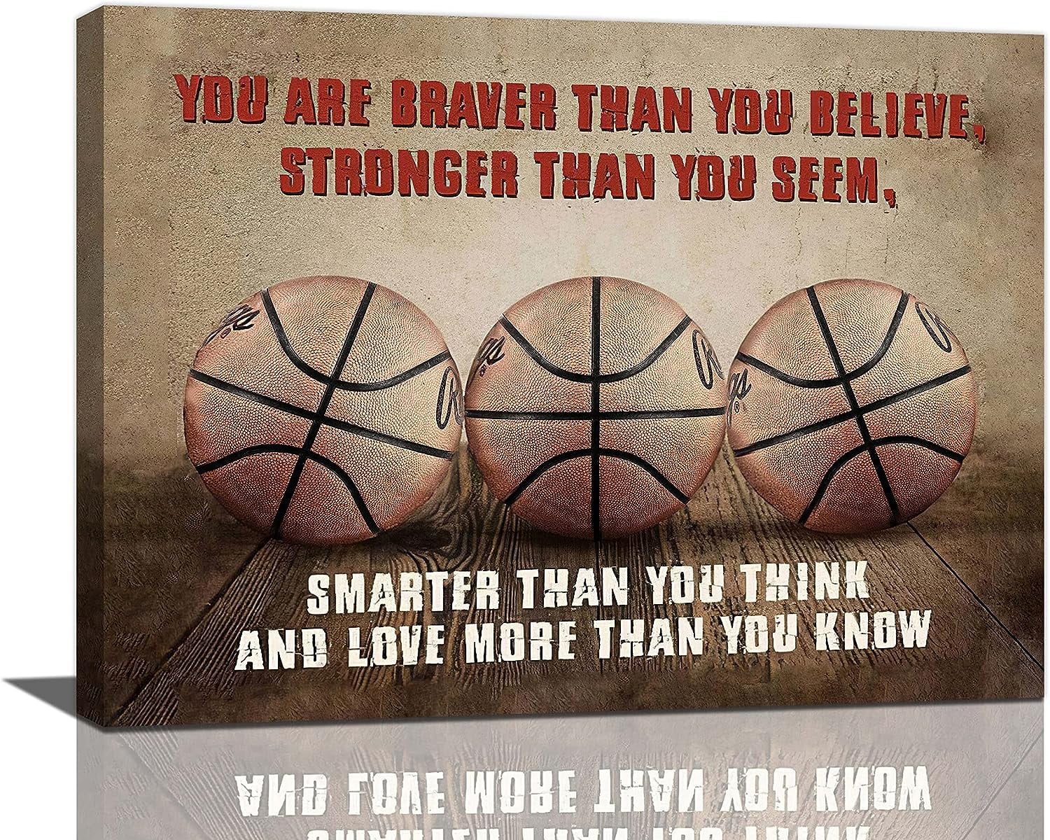 Taimeng Basketball Sports Wall Art Basketball Pictures Wall Decor ...