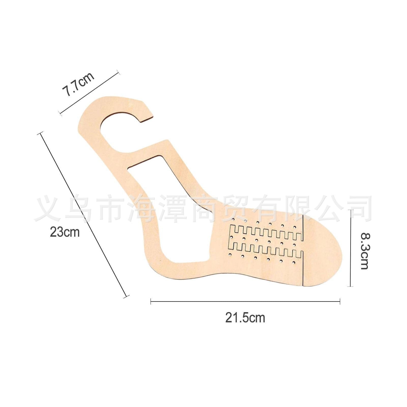 Tainini 2Pieces Sock Blockers Wooden Sock Blocker For Knitting Crochet ...