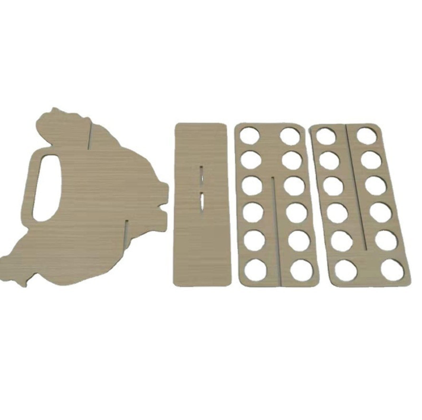 Tainini Clearance! Farm Cattle Wood Handicraft Bee Home Decoration ...