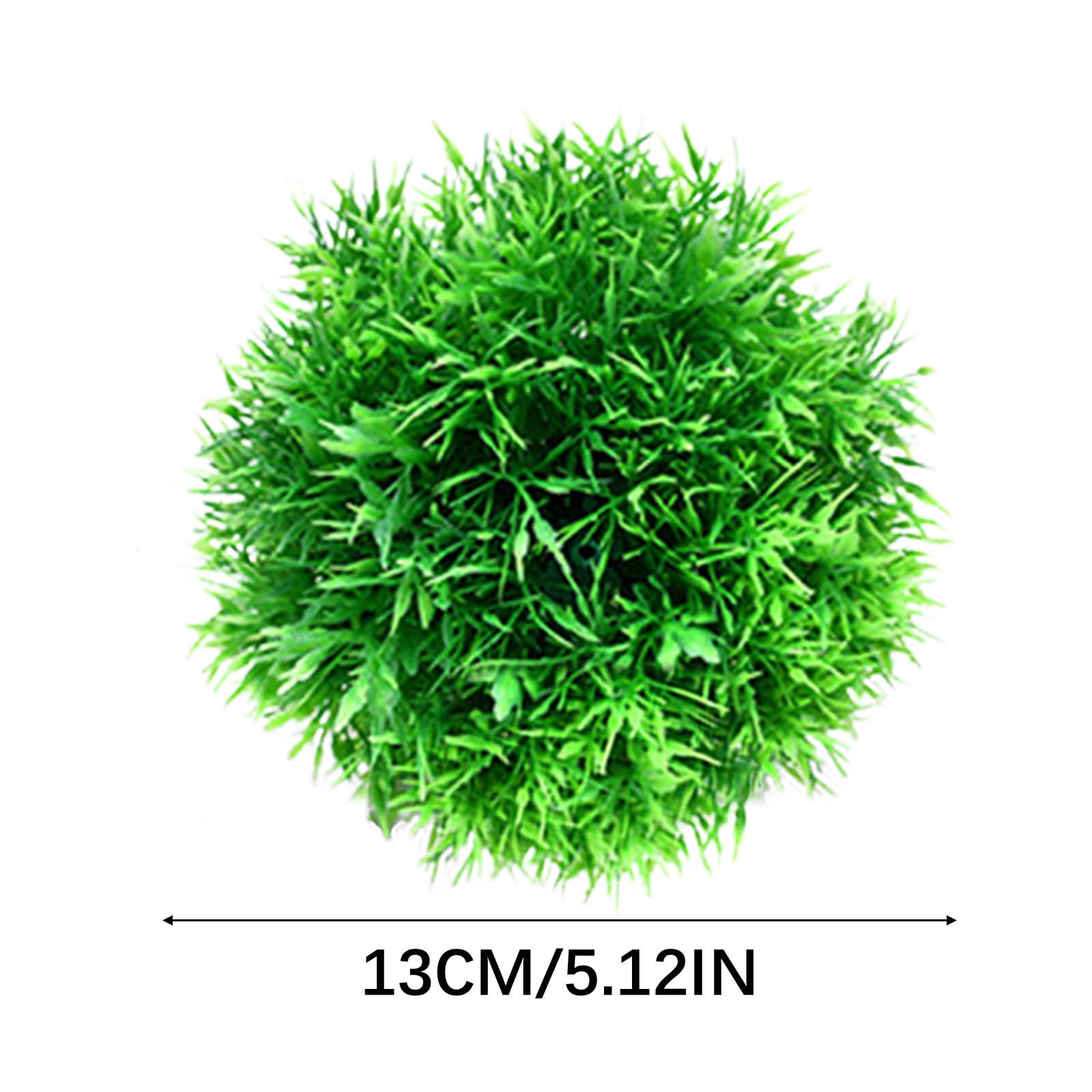 Tainini Clearance! Faux Grass Balls 5 inch Artificial Plant Topiary ...