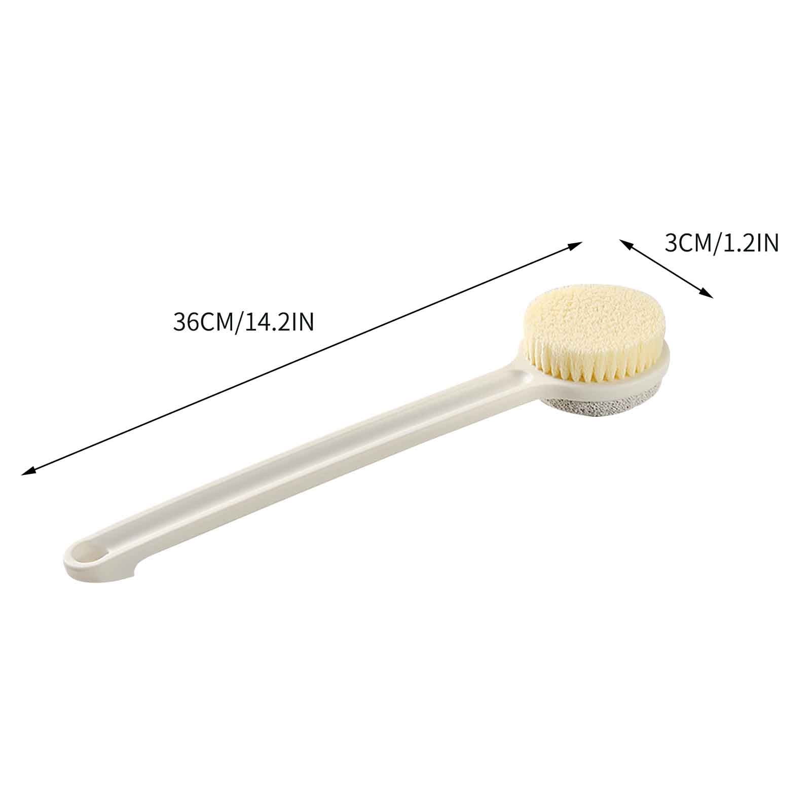 Tainini Clearance! Long Handle Soft Hair Shower Brush Bath Brush Back ...