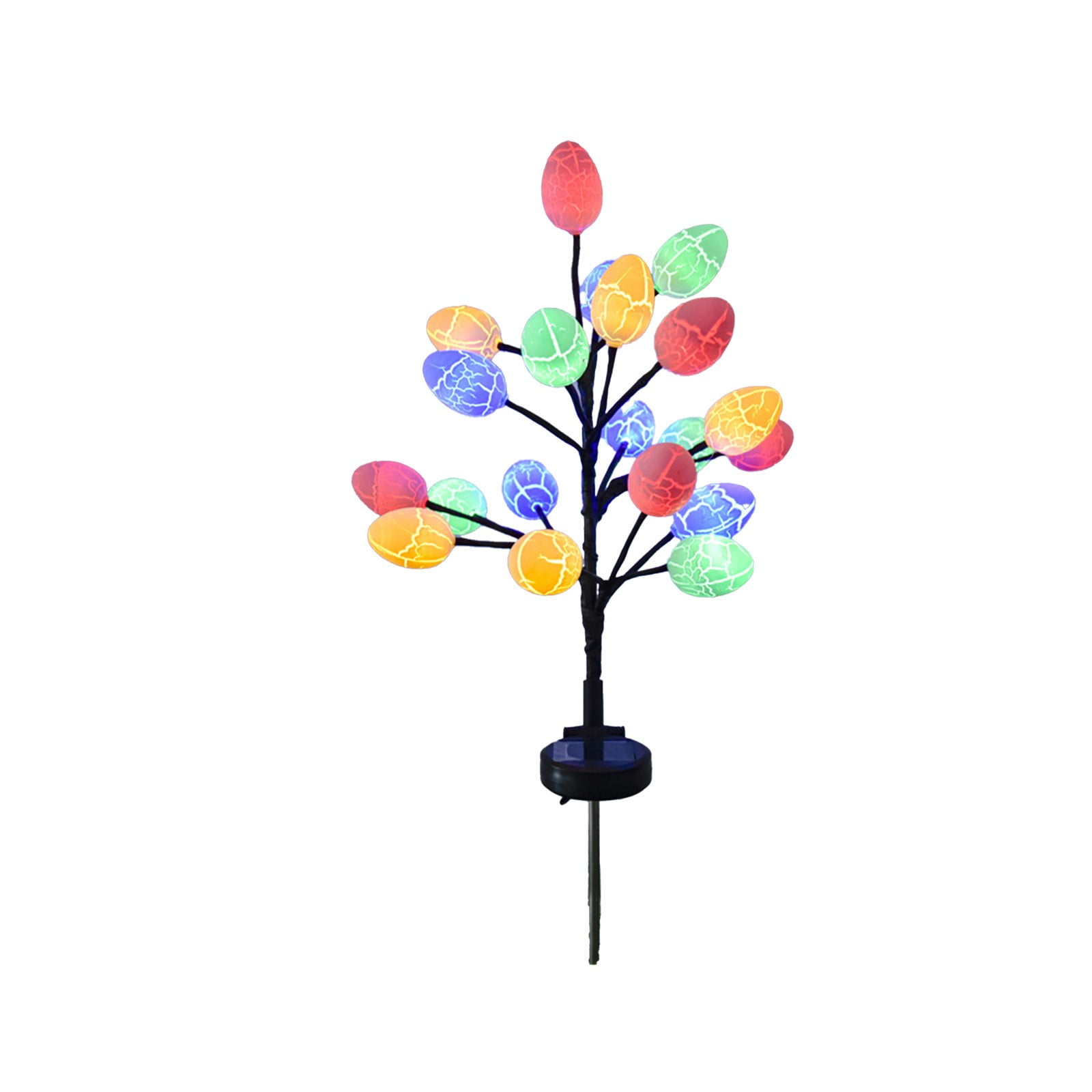 Tainini Clearance Sale ! 2 Pack Solar Easter Eggs Pathway Lights, 25 ...