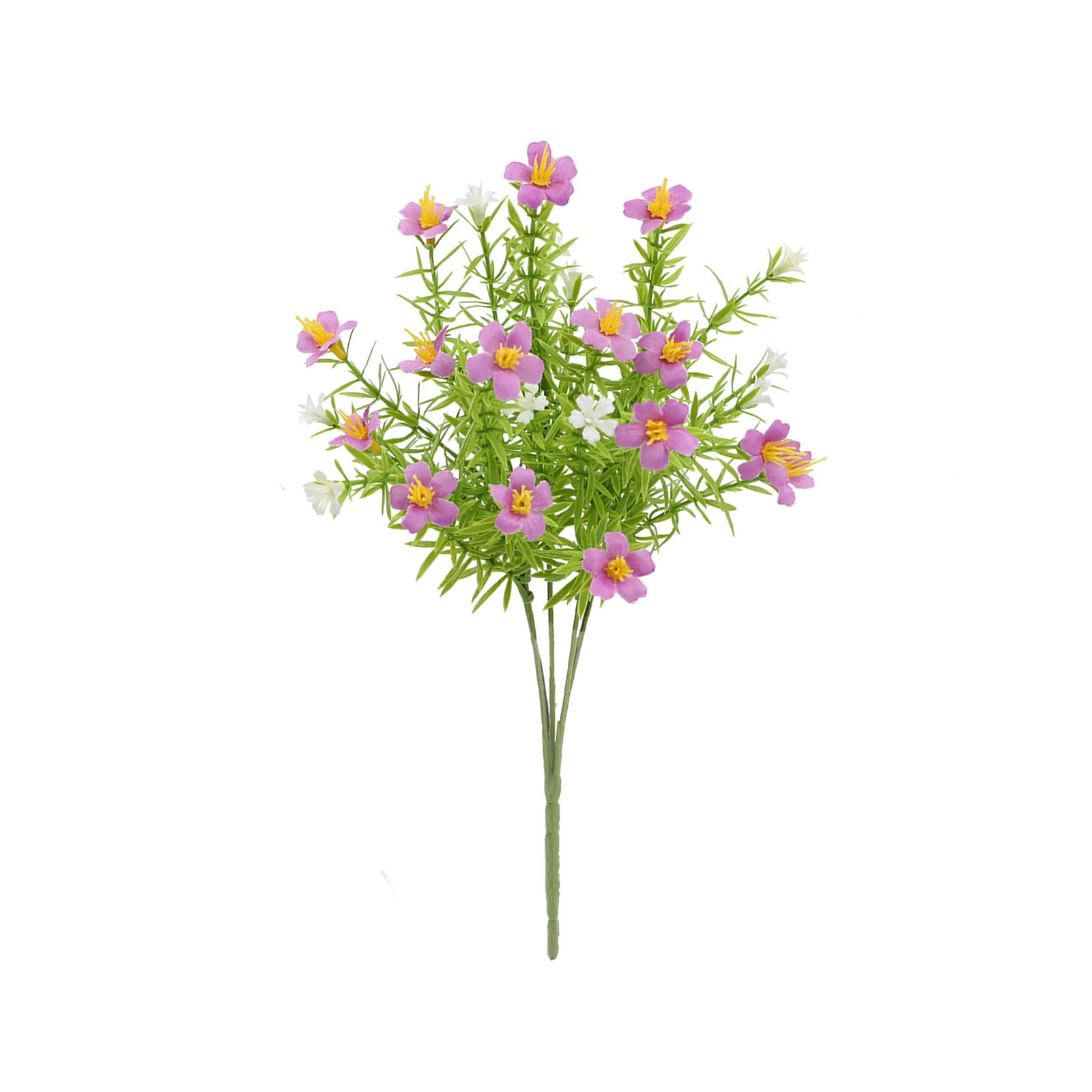 Tainini Artificial Daisy Flowers Bouquet 13in, for Wedding, Vase ...