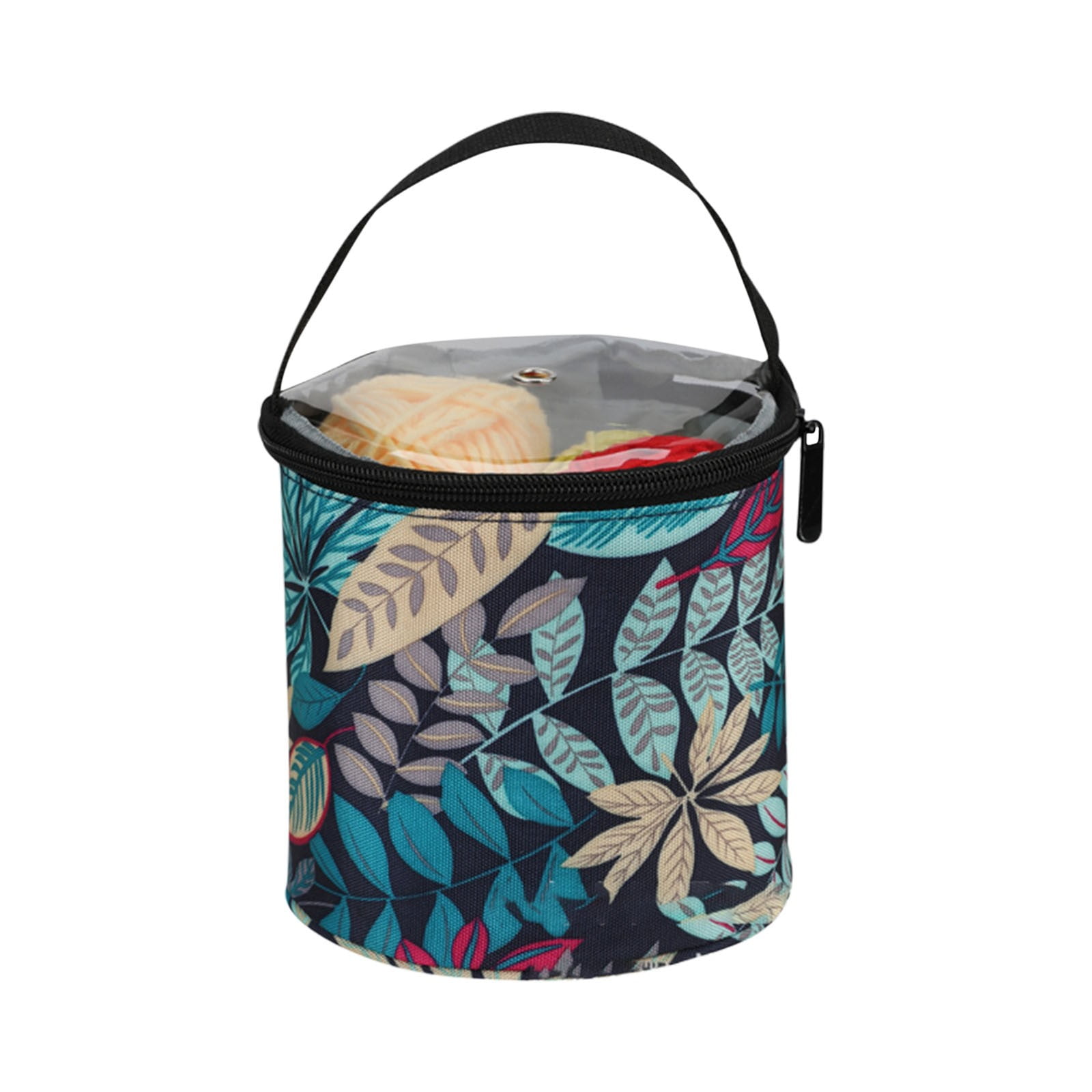 Tainini Yarn Storage Mini Yarn Bag, Empty Yarn Drum Knitting Bag ...
