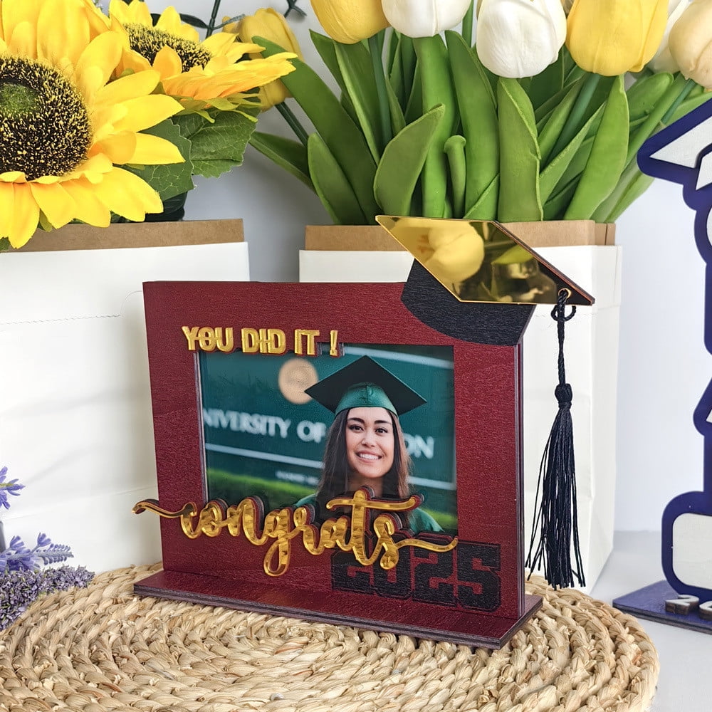 Tainini Clearance Sales! Graduation Decorations 2025 Party Wooden ...