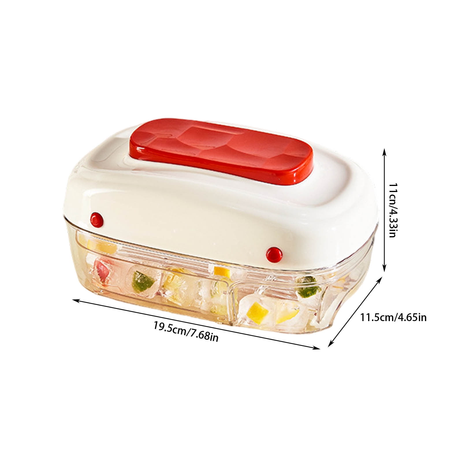 Tainini Clearance Sales!!! Ice Trays for Freezer with Lid & Bin, Ice ...