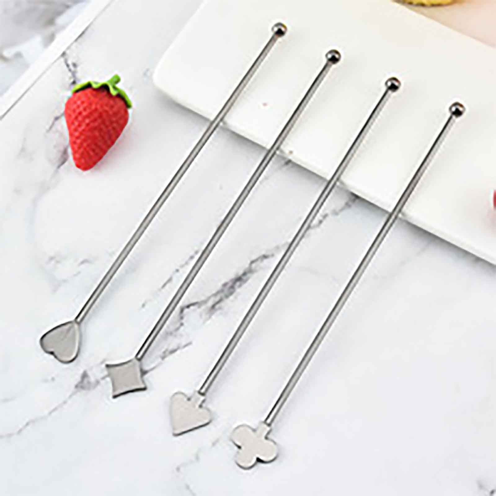 Tainini Stainless Steel Coffee Beverage Stirrer Stirring Cocktail ...