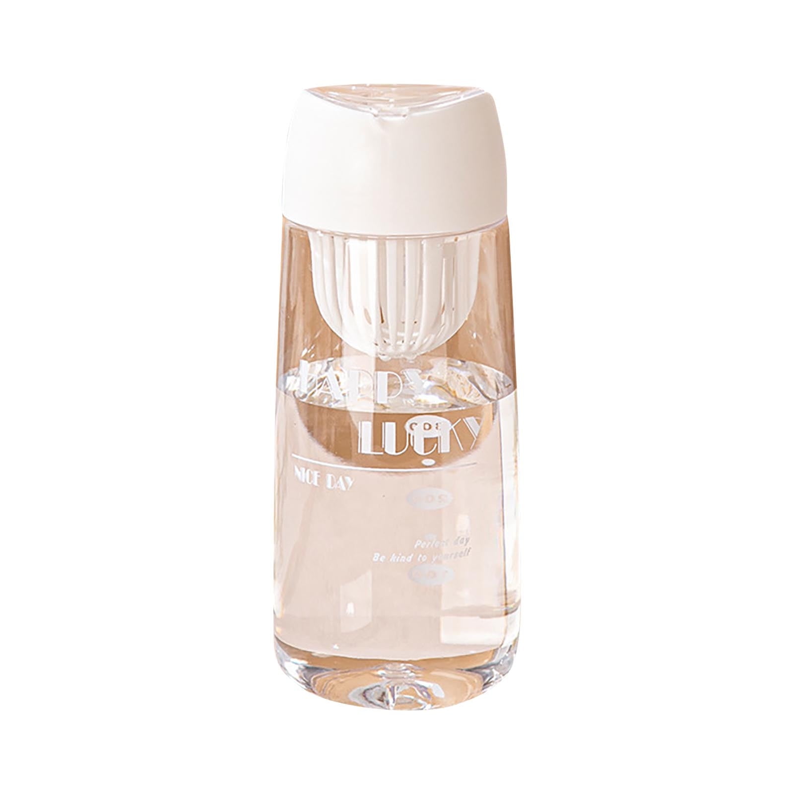Tainini Water Cup With Tea Storage Box, Portable Tea Cup, Plastic Cup ...