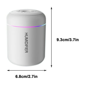 Mainstays 1-Gallon Cool Mist Humidifier for Big Rooms, Warm Mist, Black ...