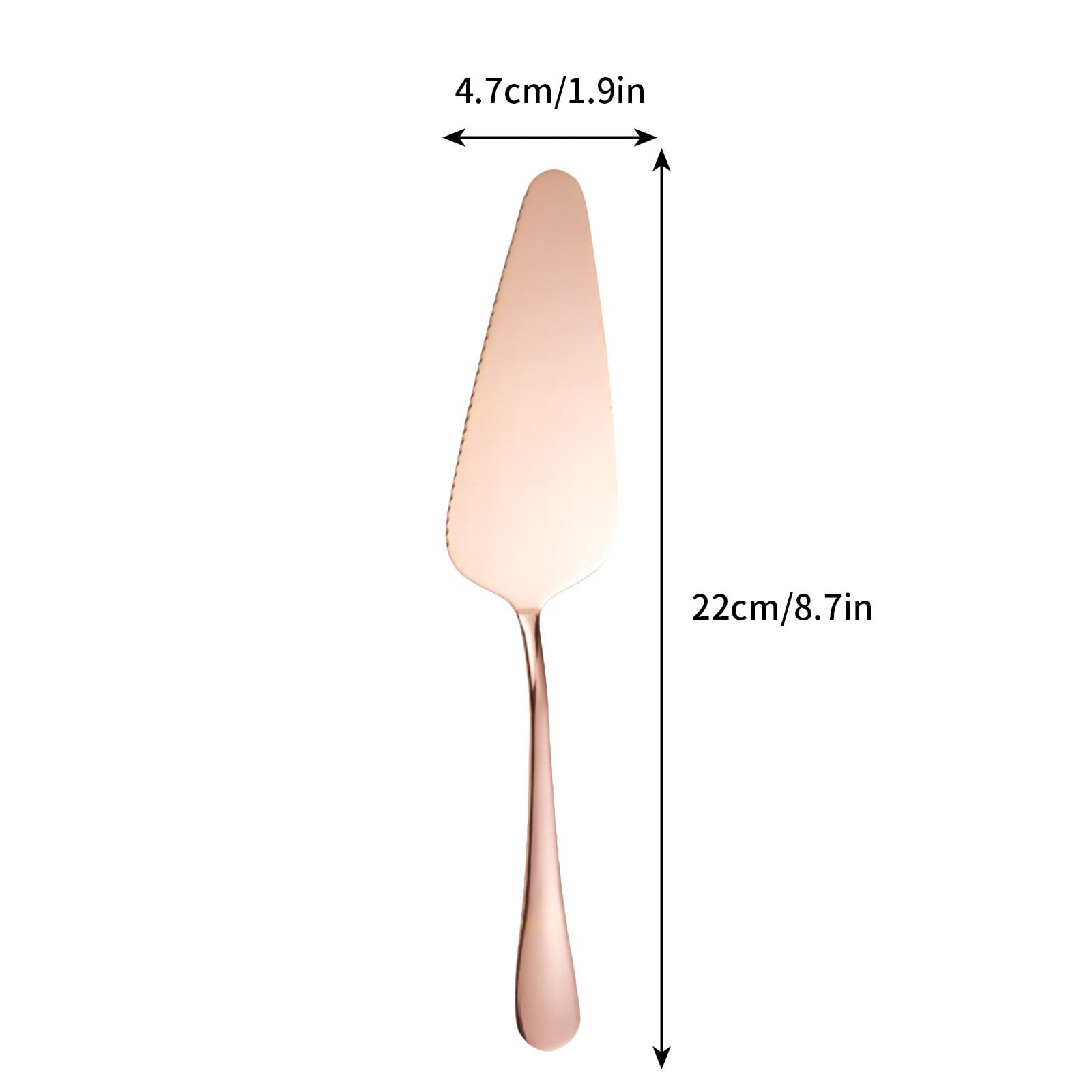 Tainini Stainless Steel Triangular Spade Pie Cutter Serving Utensils ...