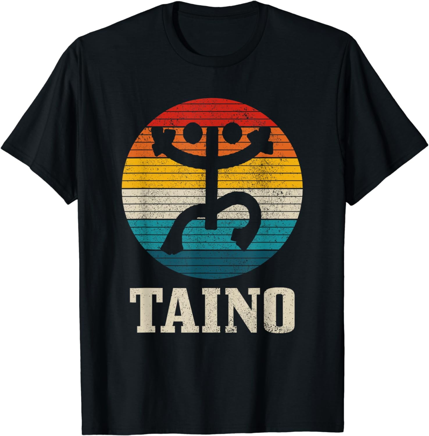 Taino Coqui Symbol Vintage Puerto Rico Taina Boricua Cotton T-Shirt ...