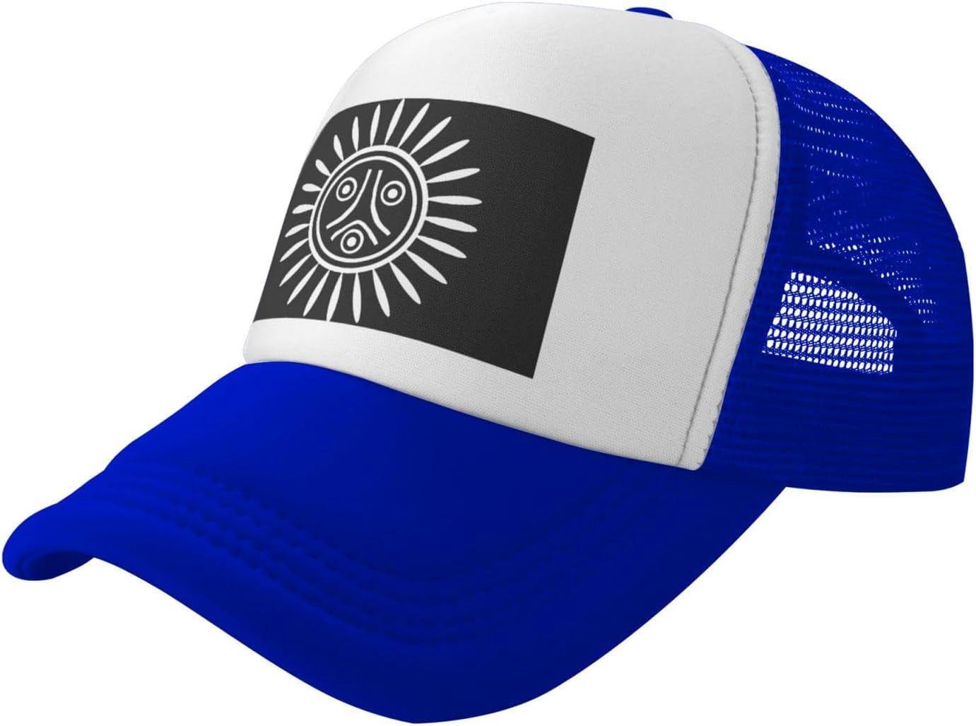 Taino Flag Outdoor Baseball Hat Adjustable Mesh Hat Truck Driver Hat ...