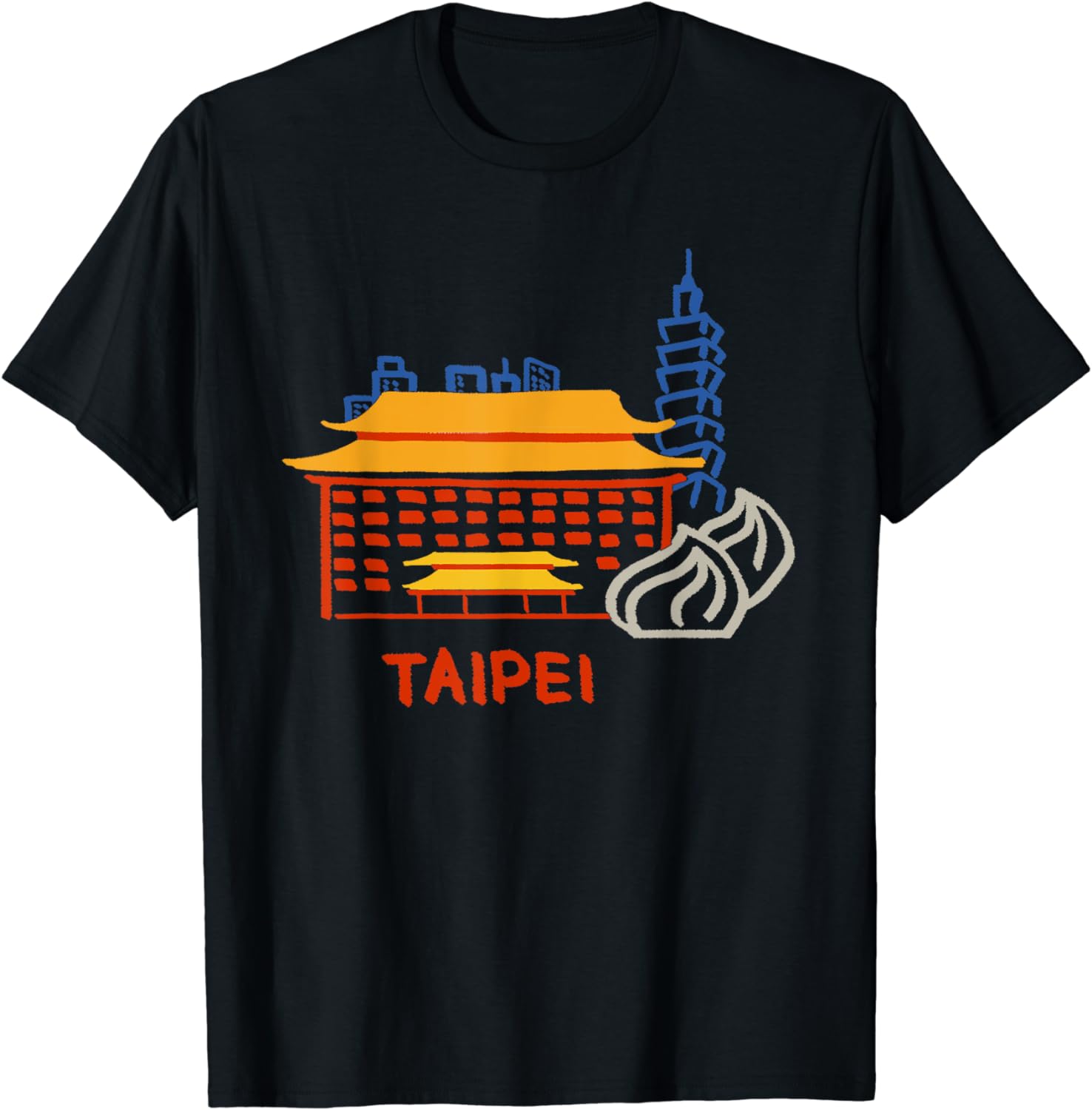 Taipei 101 Tower T-Shirt - Walmart.com