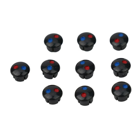 Taituoti 10Pcs Faucet Handle Hot And Cold Water Sign Red And Blue Label ...