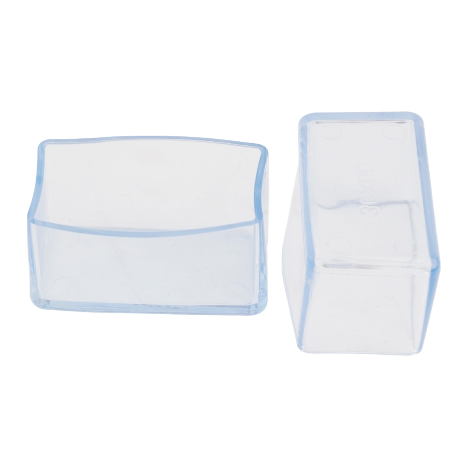 Taituoti 12 X Pvc Chair Leg Rectangle Covers Furniture Table Feet Floor ...
