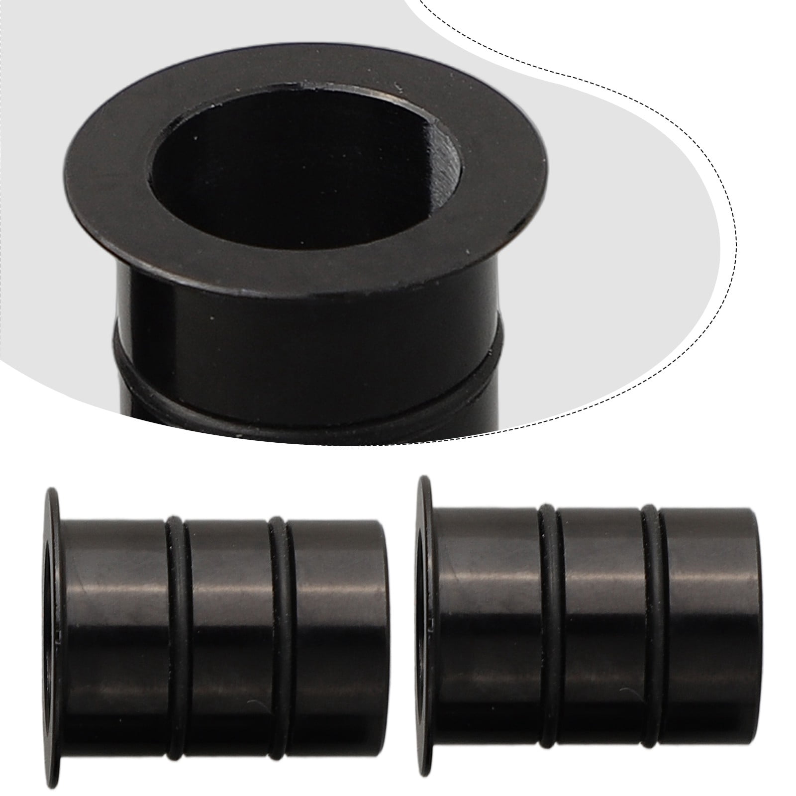 Taituoti 15Mm To 12Mm Thru Axle Quick Release/Qr Hub Conversion Adapter ...