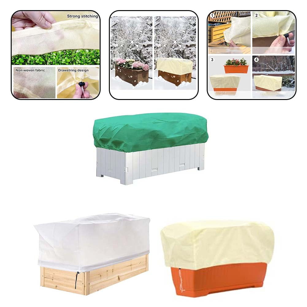 Taituoti 1Pc Plant Covers Freeze Protection Rectangular Plant Box Plant ...