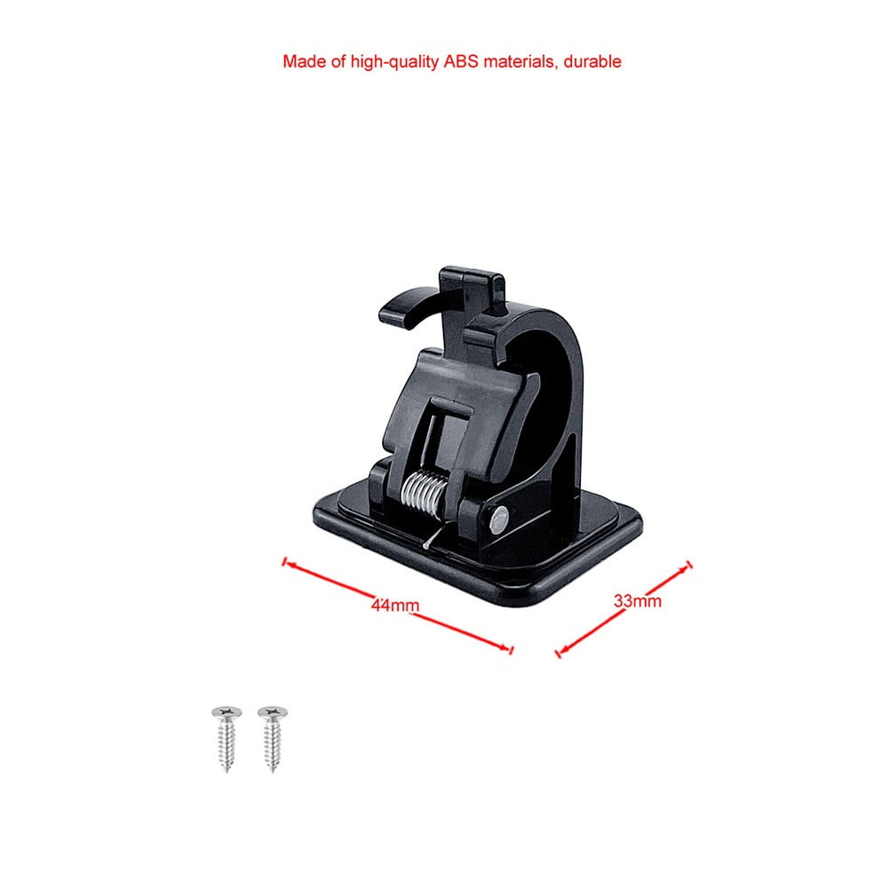 Taituoti 2Pcs/Kit Abs Wall Mounted Fishing Rod Storage Clips Clamps ...