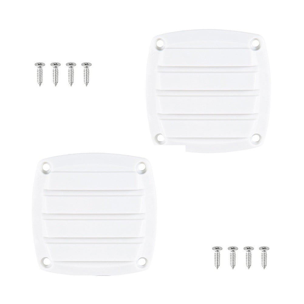 Taituoti 2X 3 Inch Black Louvered Vents Marine Boat Yacht Hull Air Vent ...