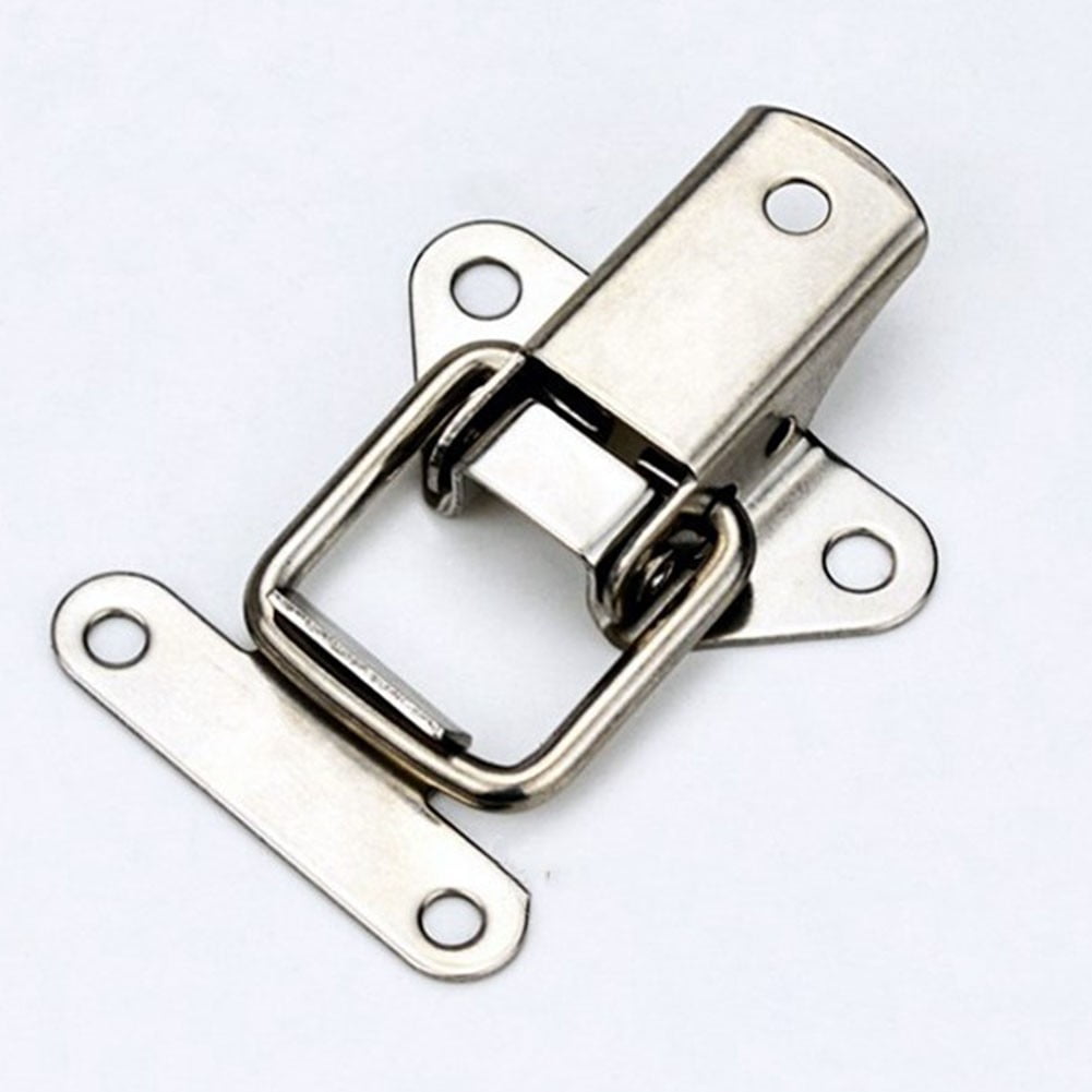Taituoti 4 X Stainless Steel Clasp Case Clip Loop Suitcase Box Trunk ...